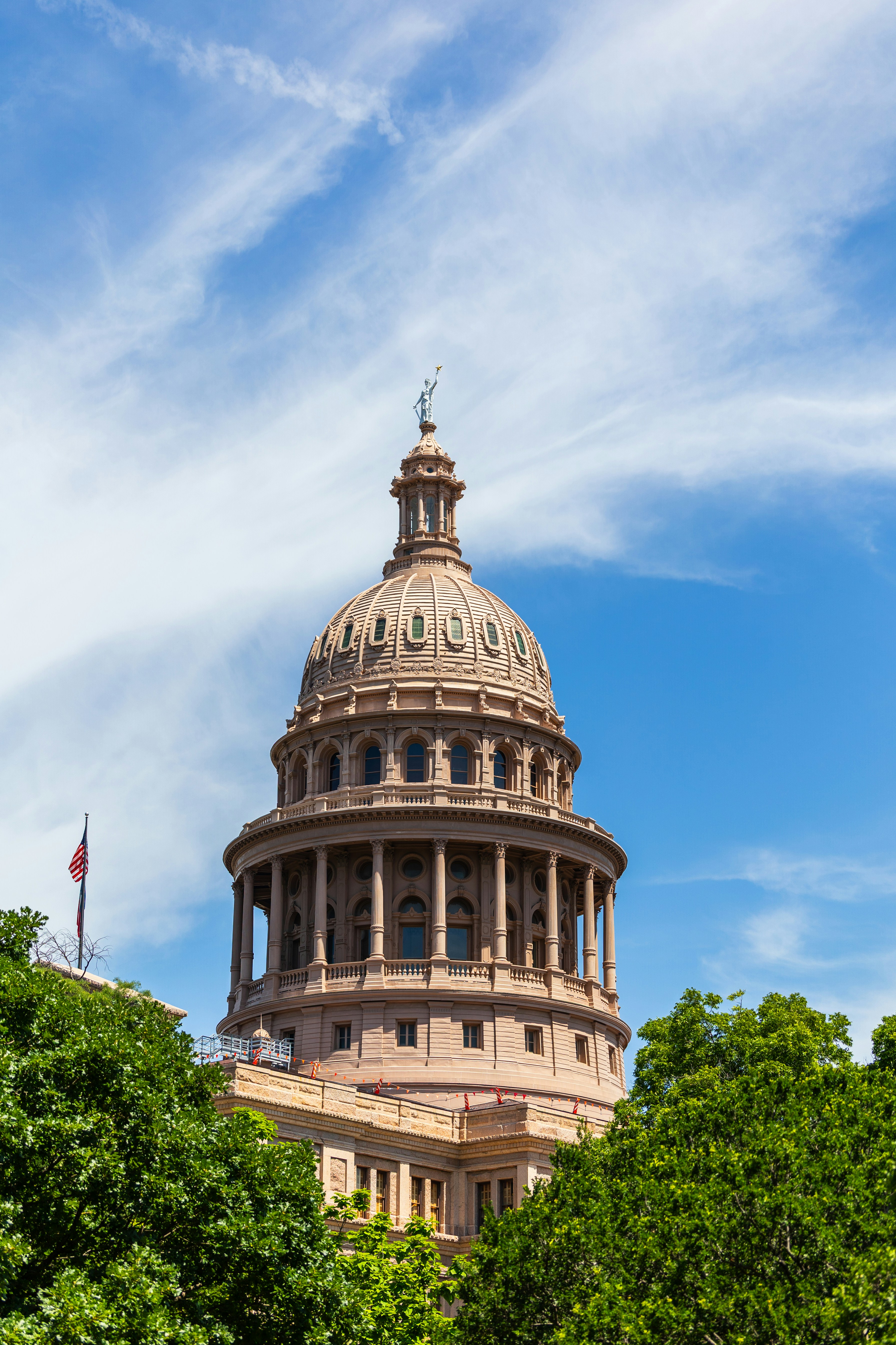 Capitol Dome in Sunlit Clarity