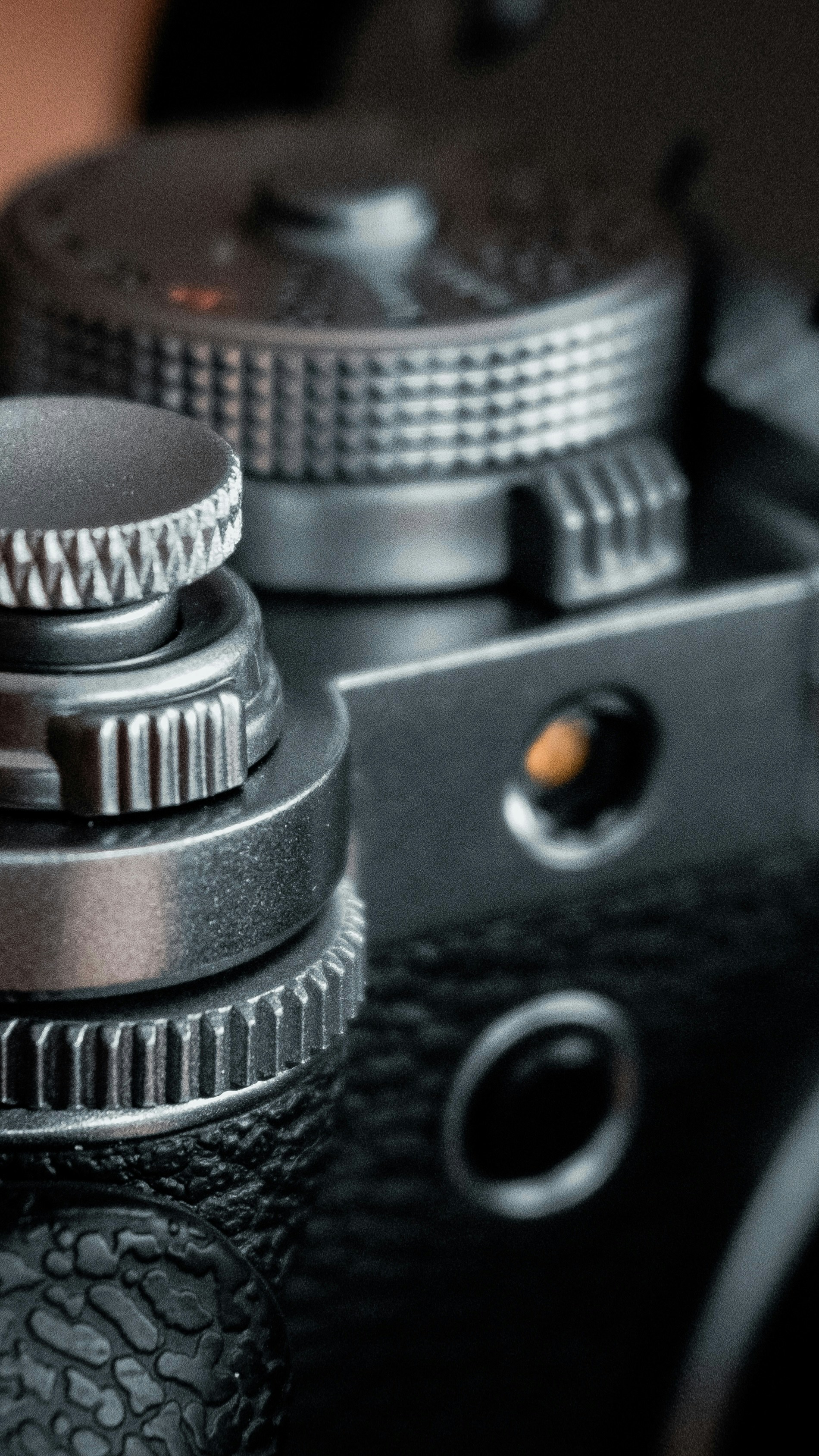 Close-Up of a Vintage Yet Kissed by Modern Craft: Camera Dial Details