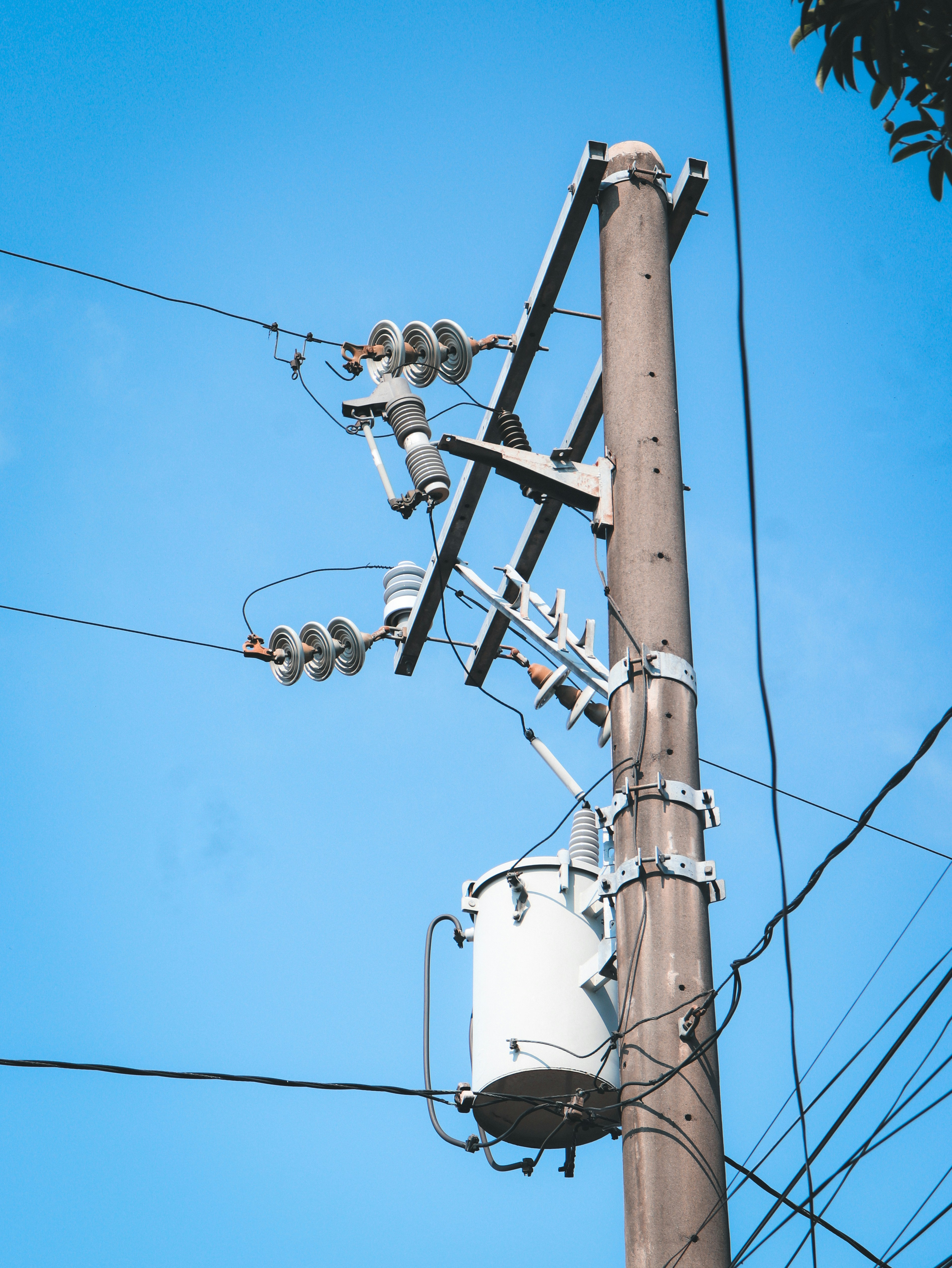 Towering Power: A Bright Blue Sky and a Skewed Utility Anomaly