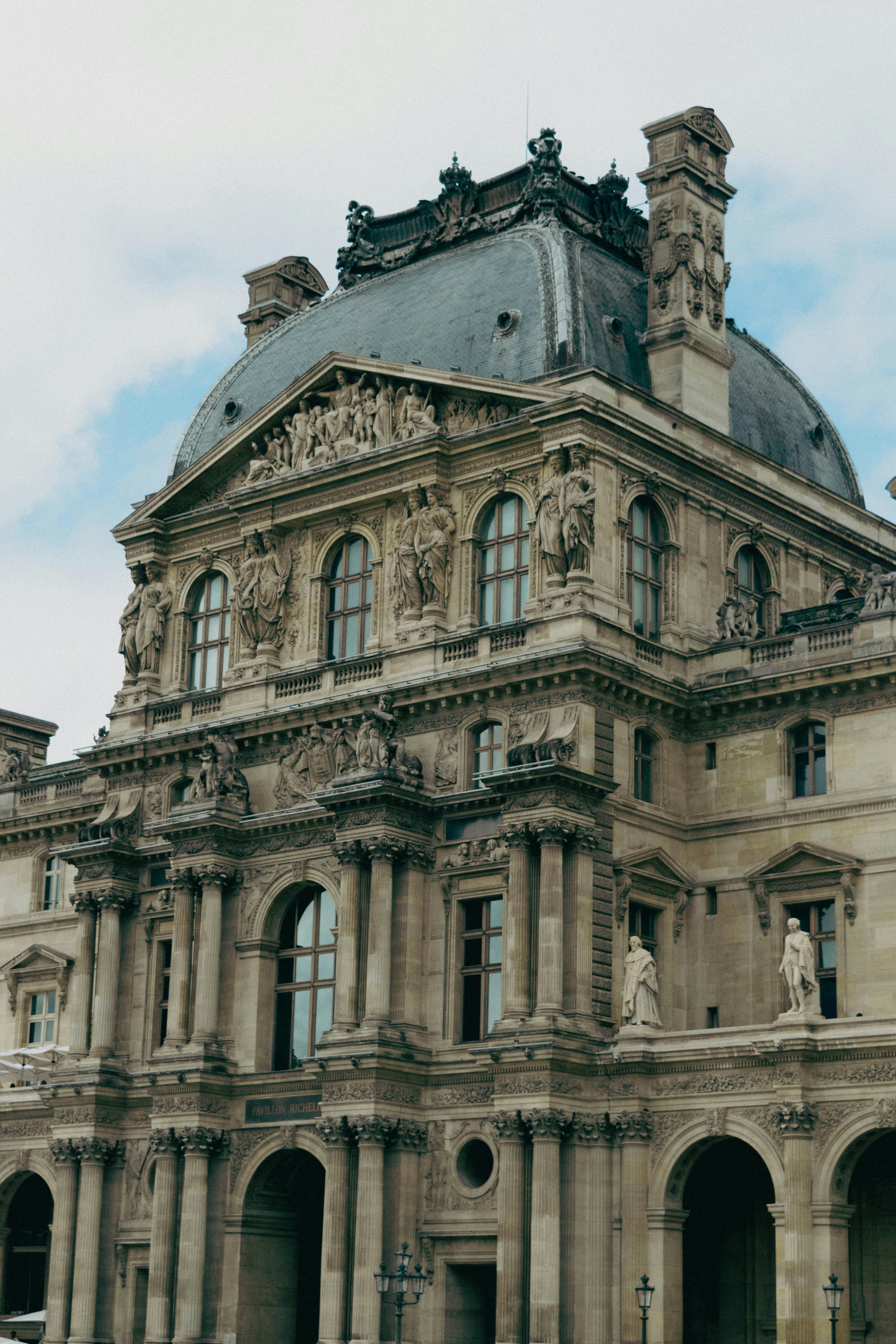 Baroque Facade in Stone: A Cathedral of Sculpted Detail