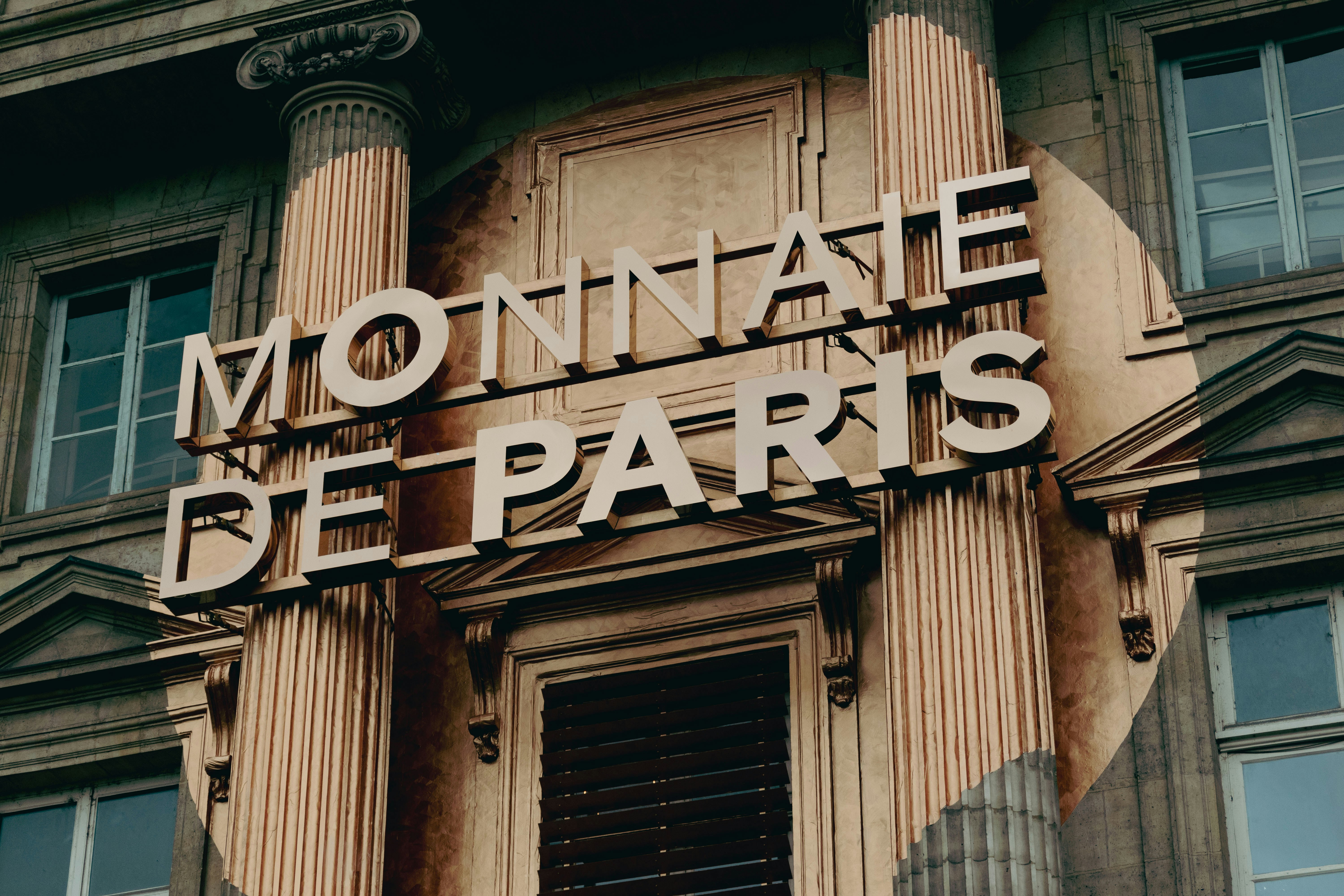 Monnaie de Paris: Classic Facade Amid Soft Monochrome Dawn Light