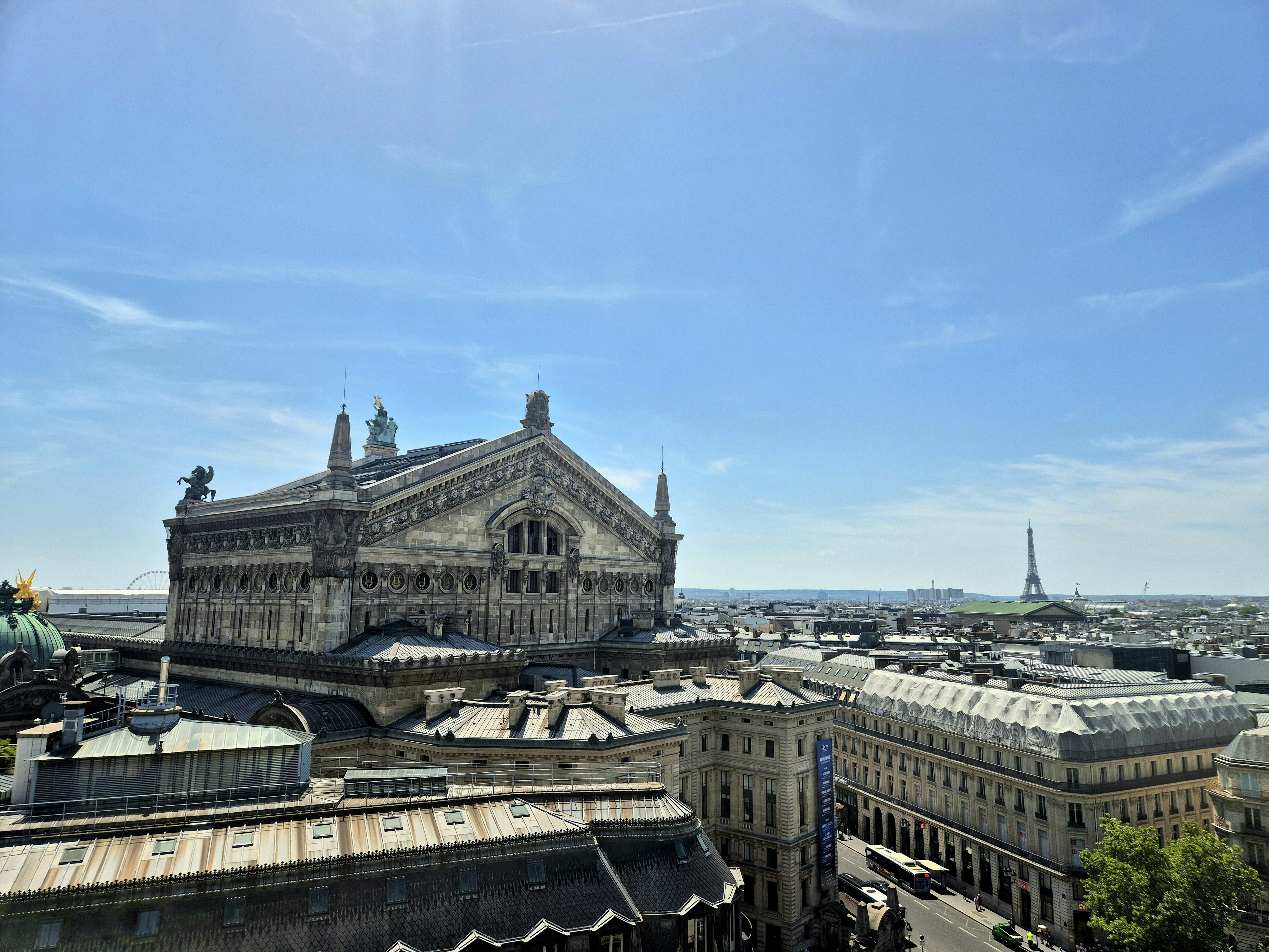 Grand Facade Above the Parisian Roofline