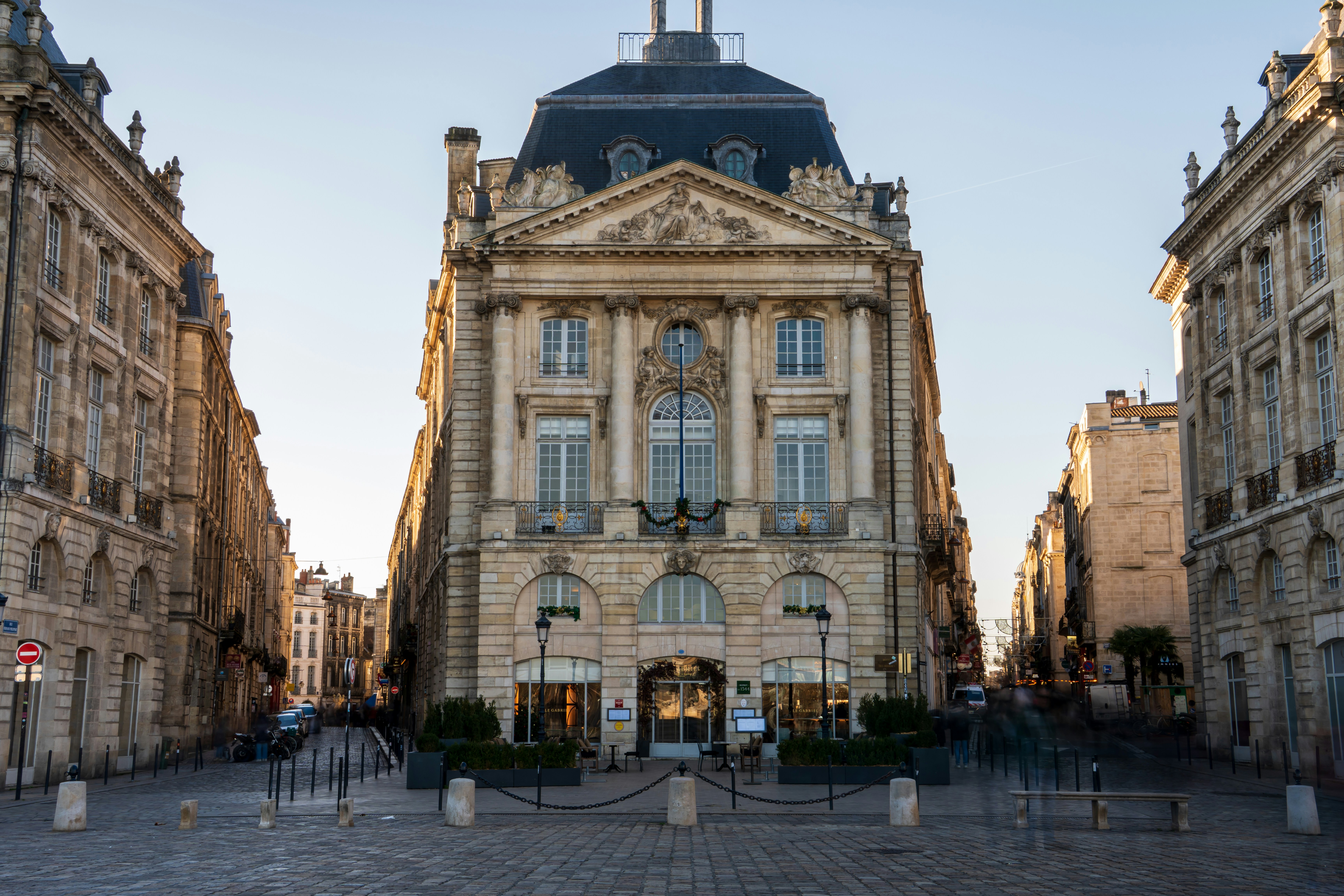 City Hall Facade in Morning Light