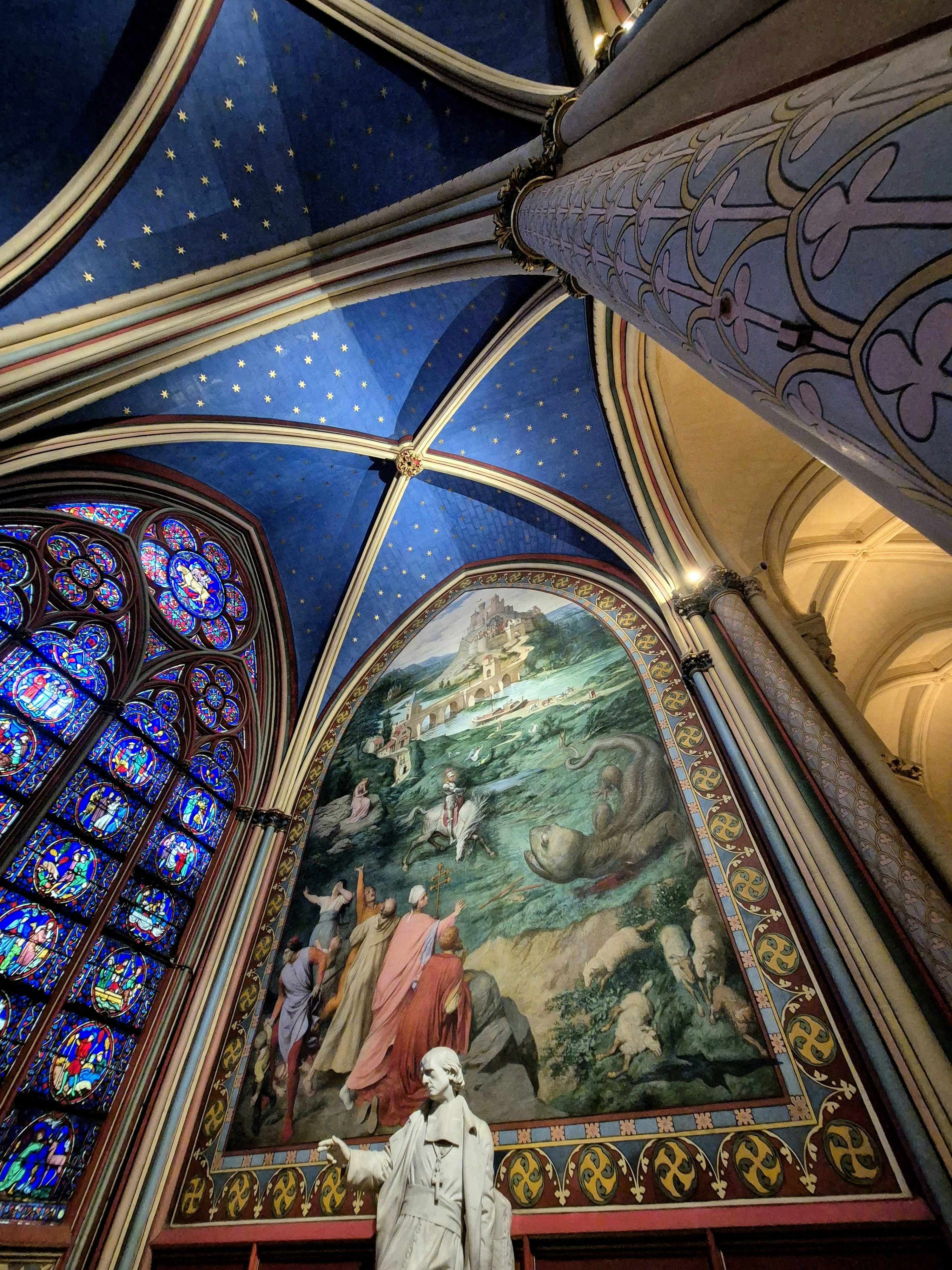 Sermon in Stone: Gothic Vaults and Painted Panel in a Cathedral Niche