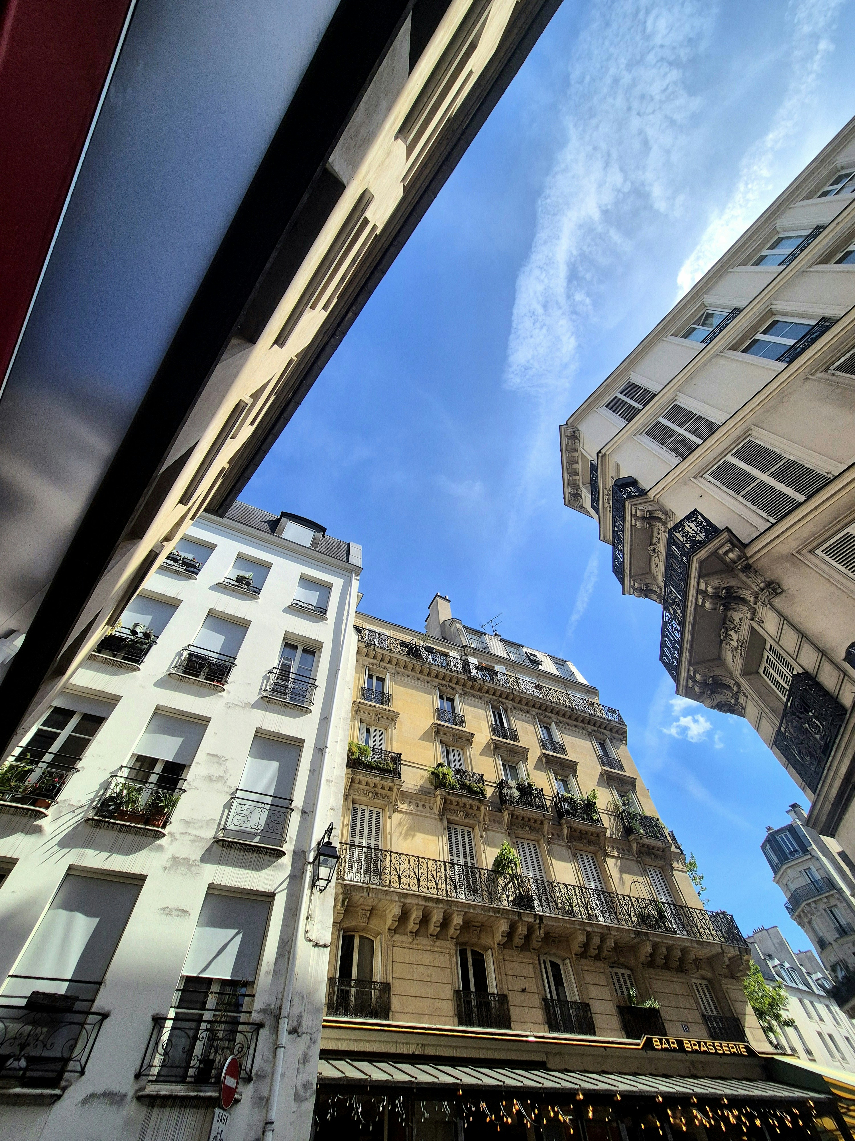 Skyward Parisian Facades Lean into the Blue