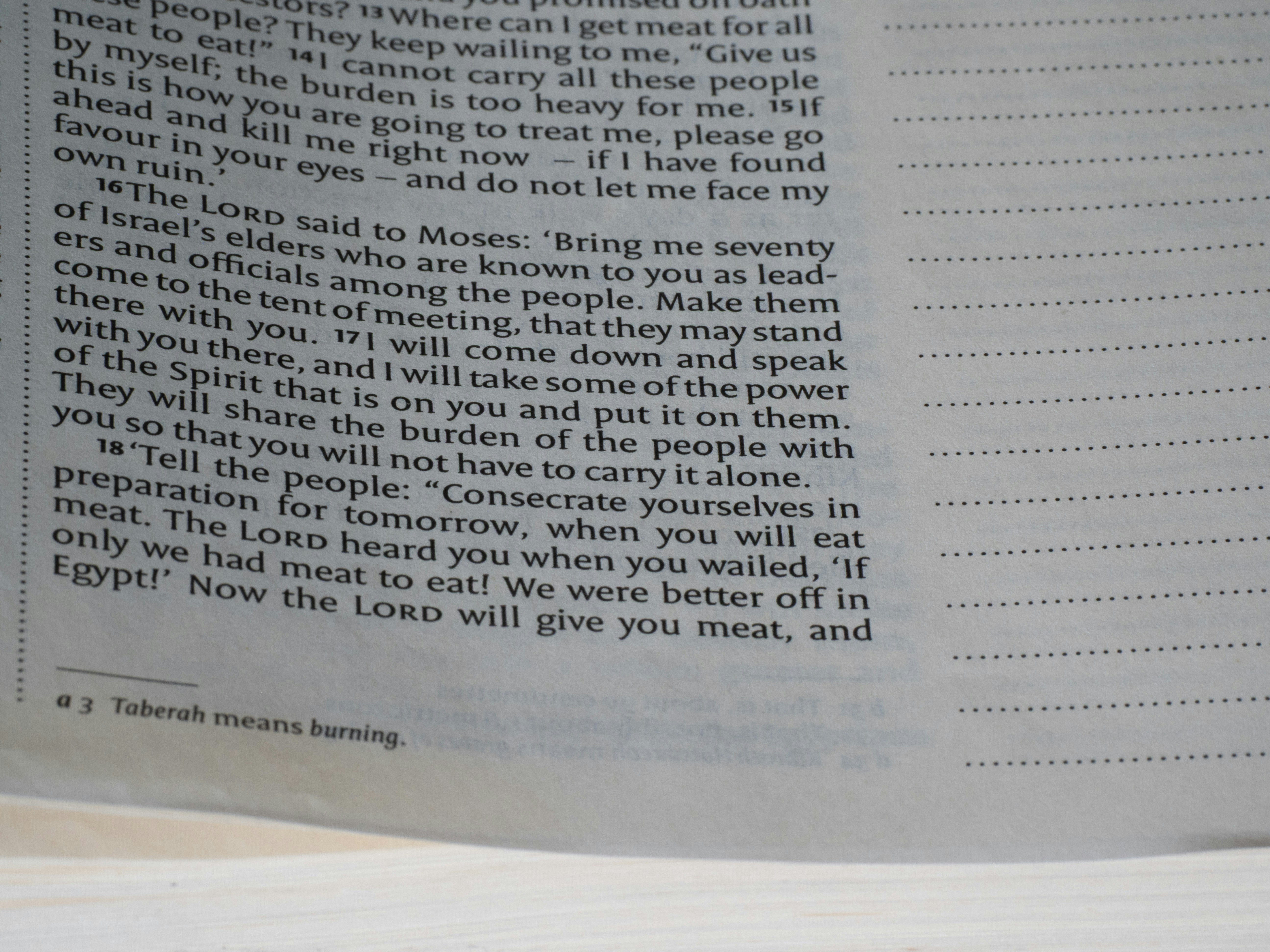 A Close Look at a Page's Edge: Subtle Texture and Type