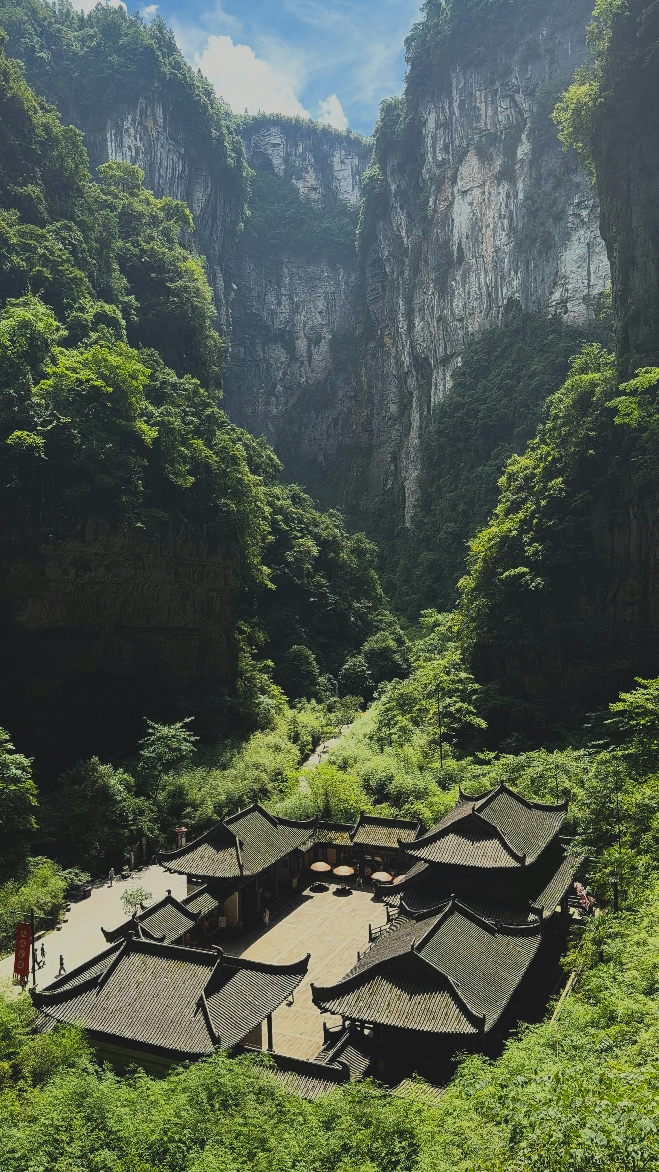 Hidden Temple in the Jade Gorge