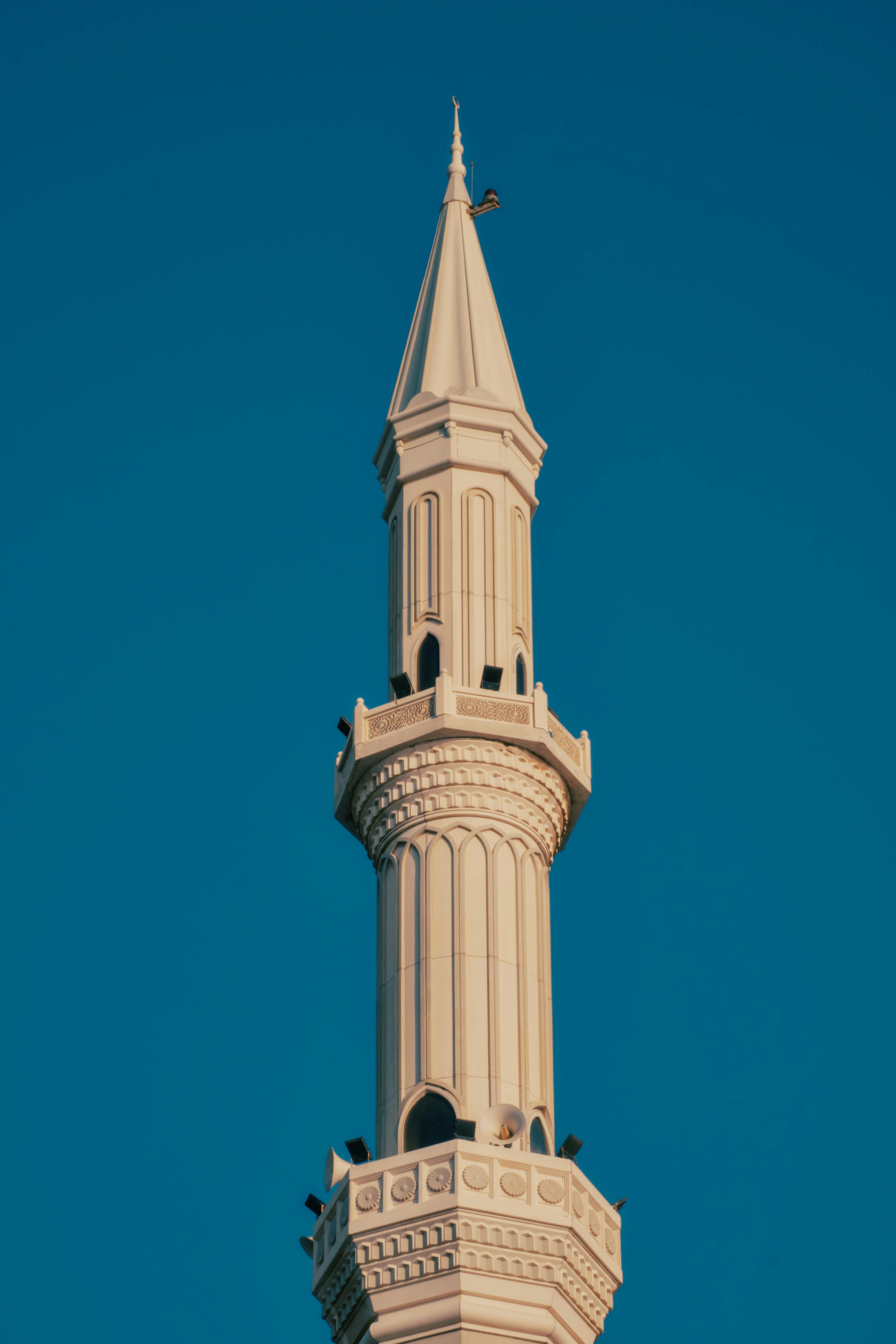 The Ivory Spire Reaching the Clear Sky