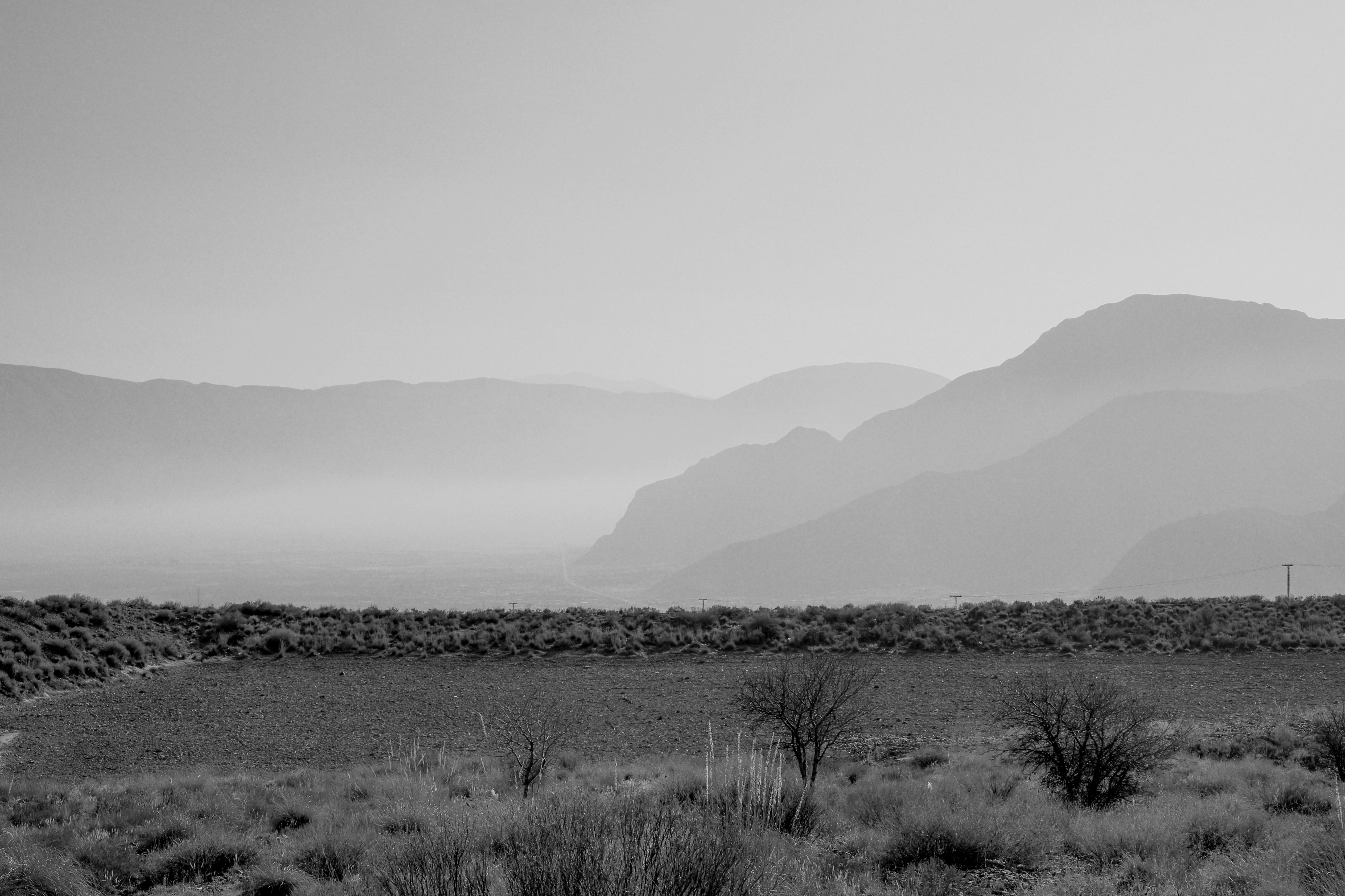 Desert Mirage Over Quiet Dunes