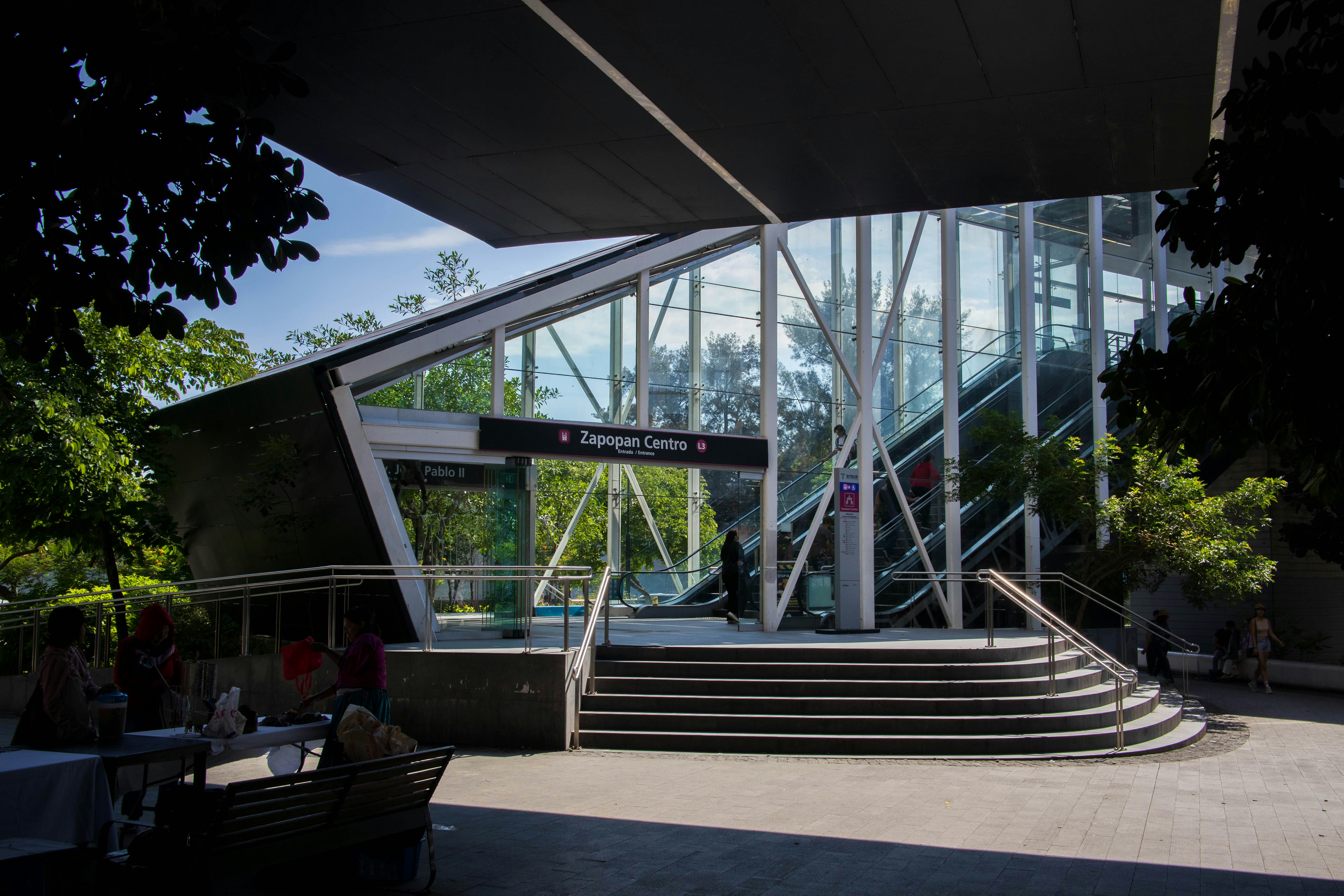 Glass Atrium Rising: Steps to the Light