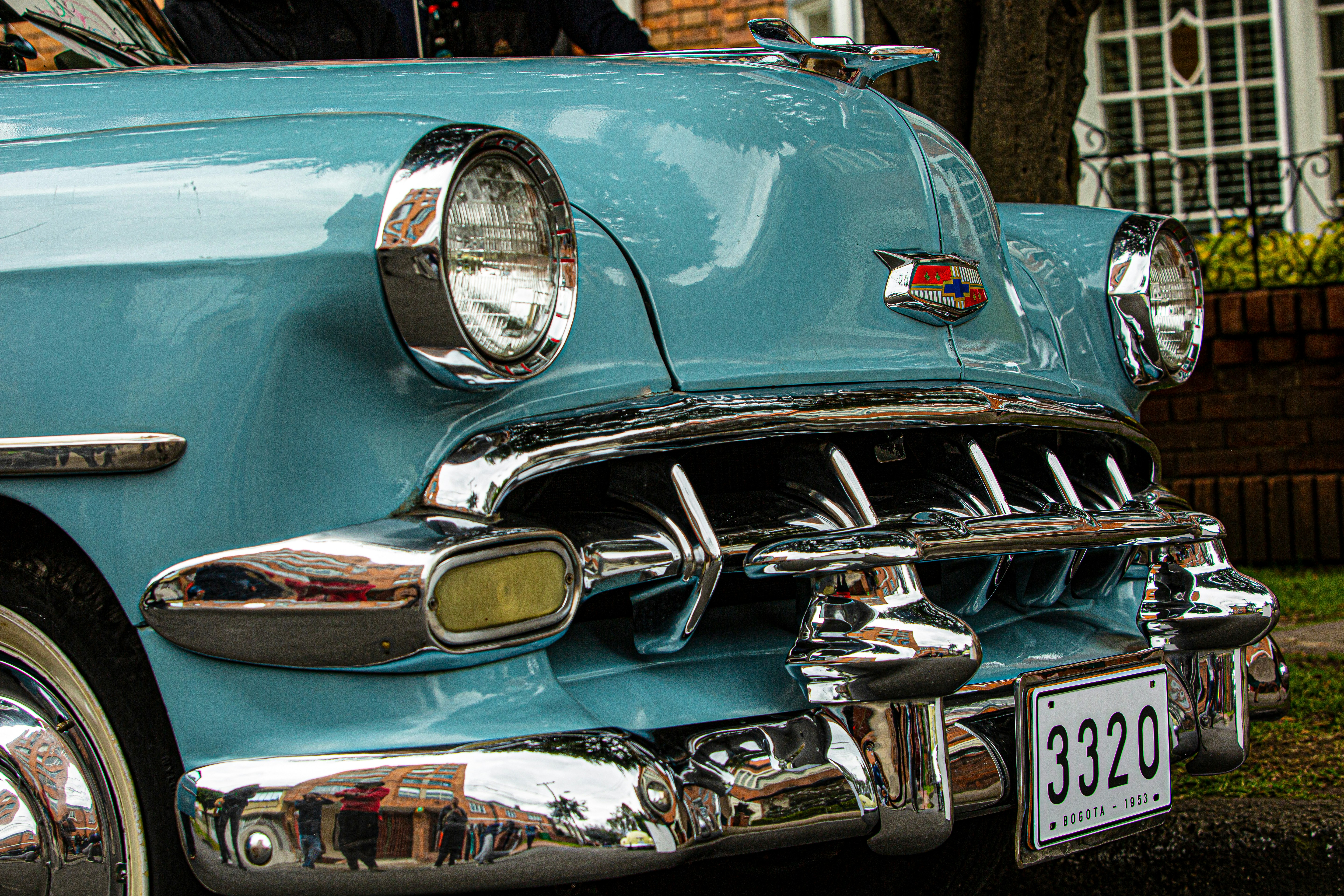 Chrome Dreams on a Turquoise Chrome-Soaked Front End
