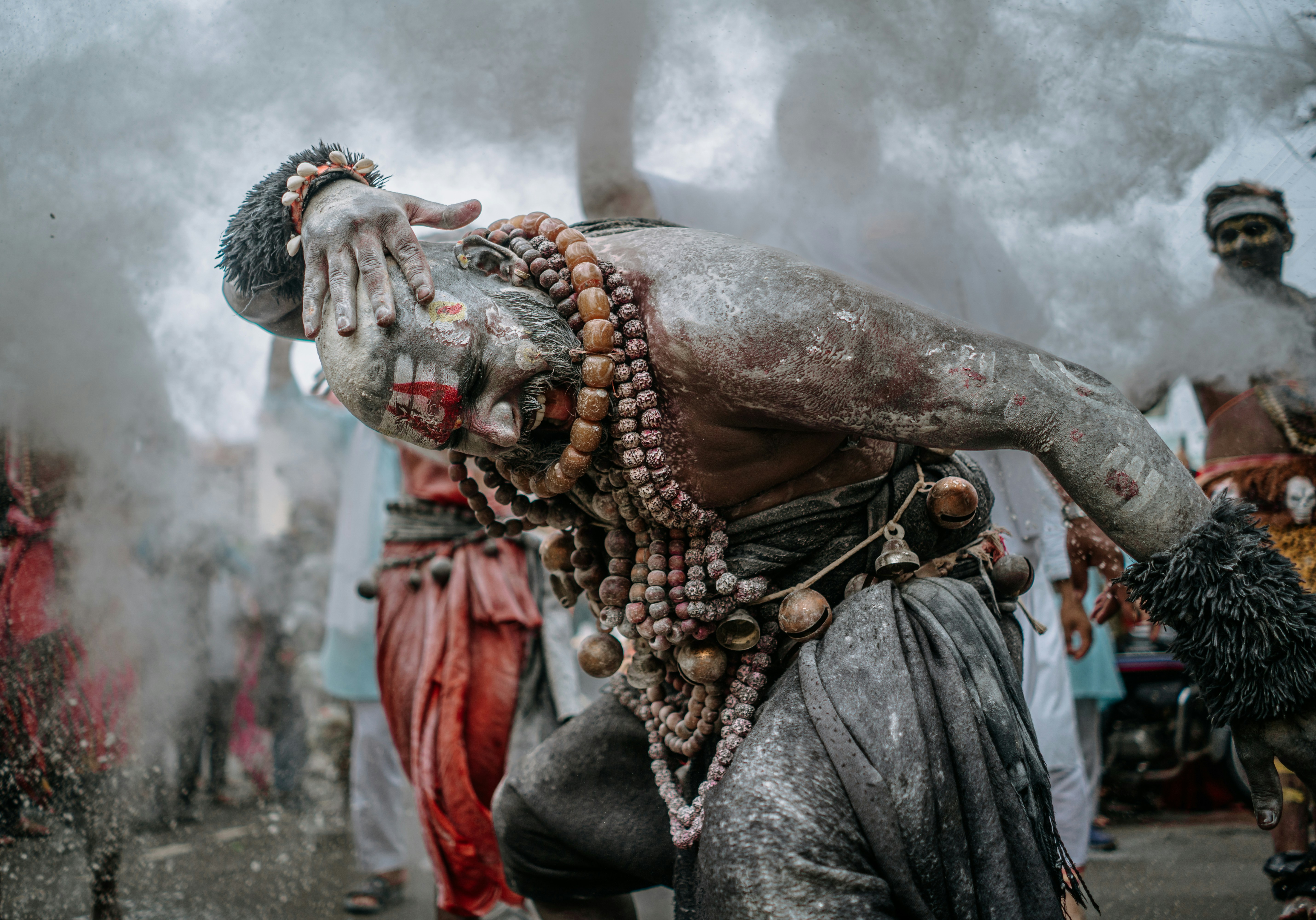 Beads and Dust: A Dancer in a Powdered Rite