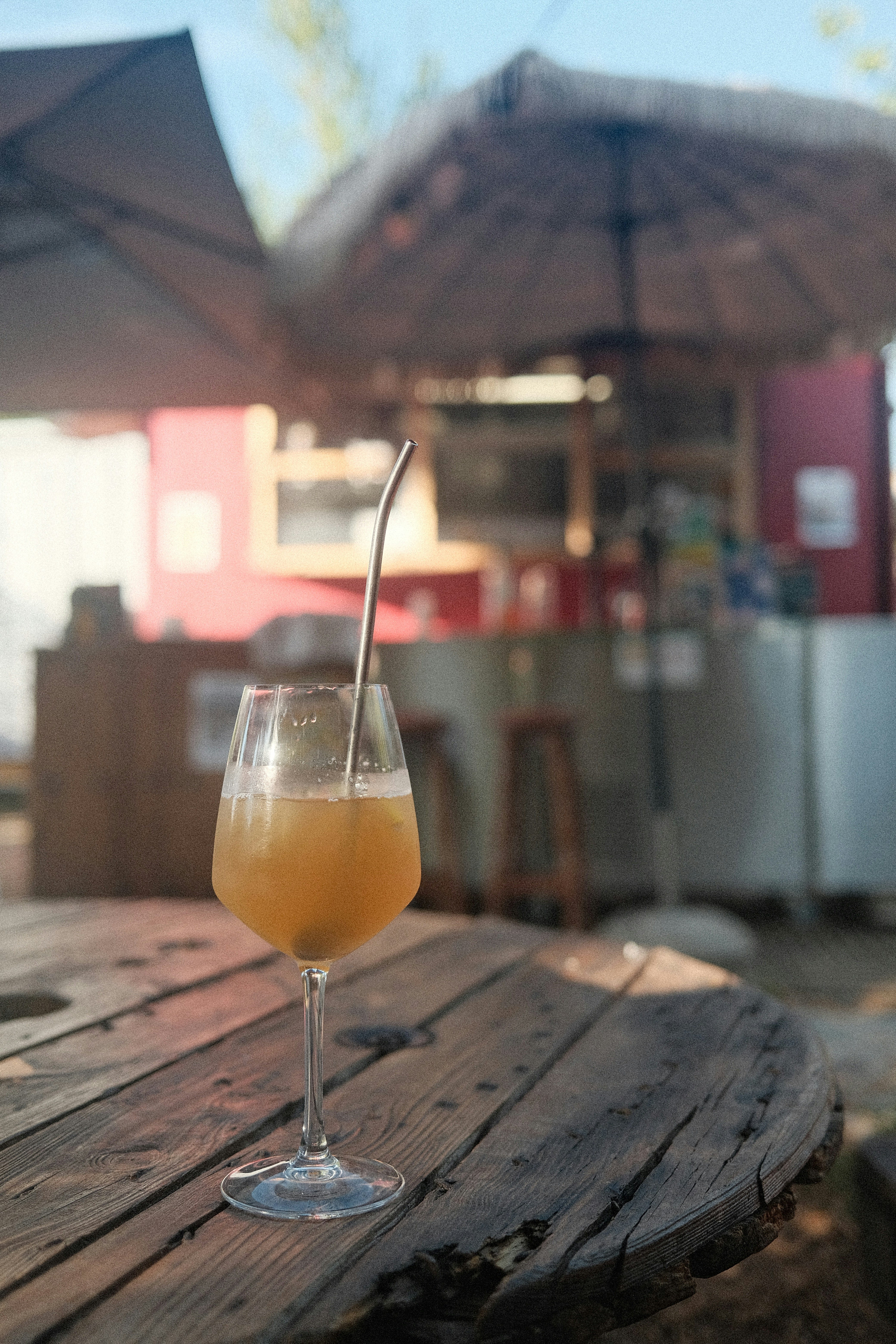 Sunlit Cocktail at Dappled Café