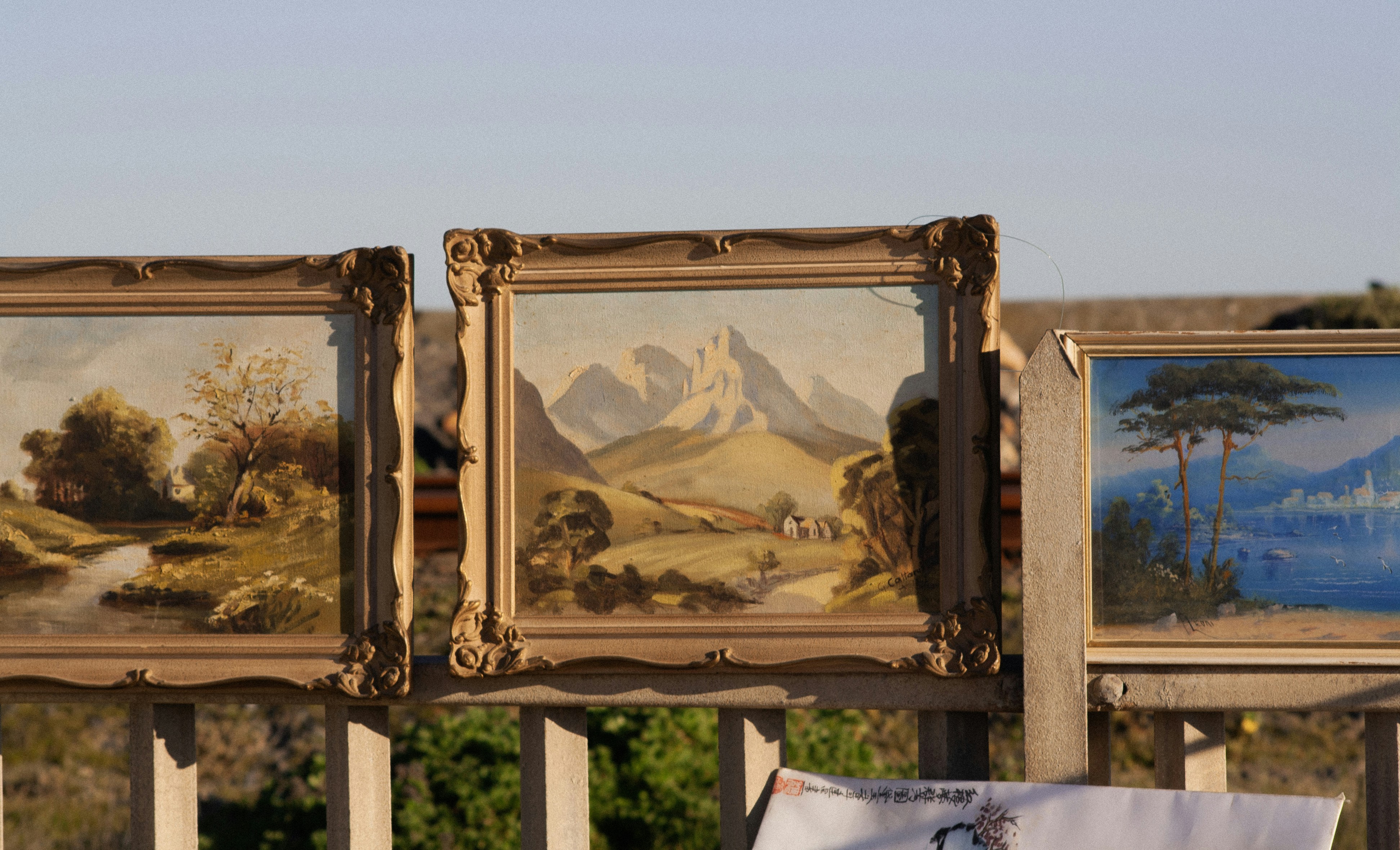 Painted Peaks in Morning Light