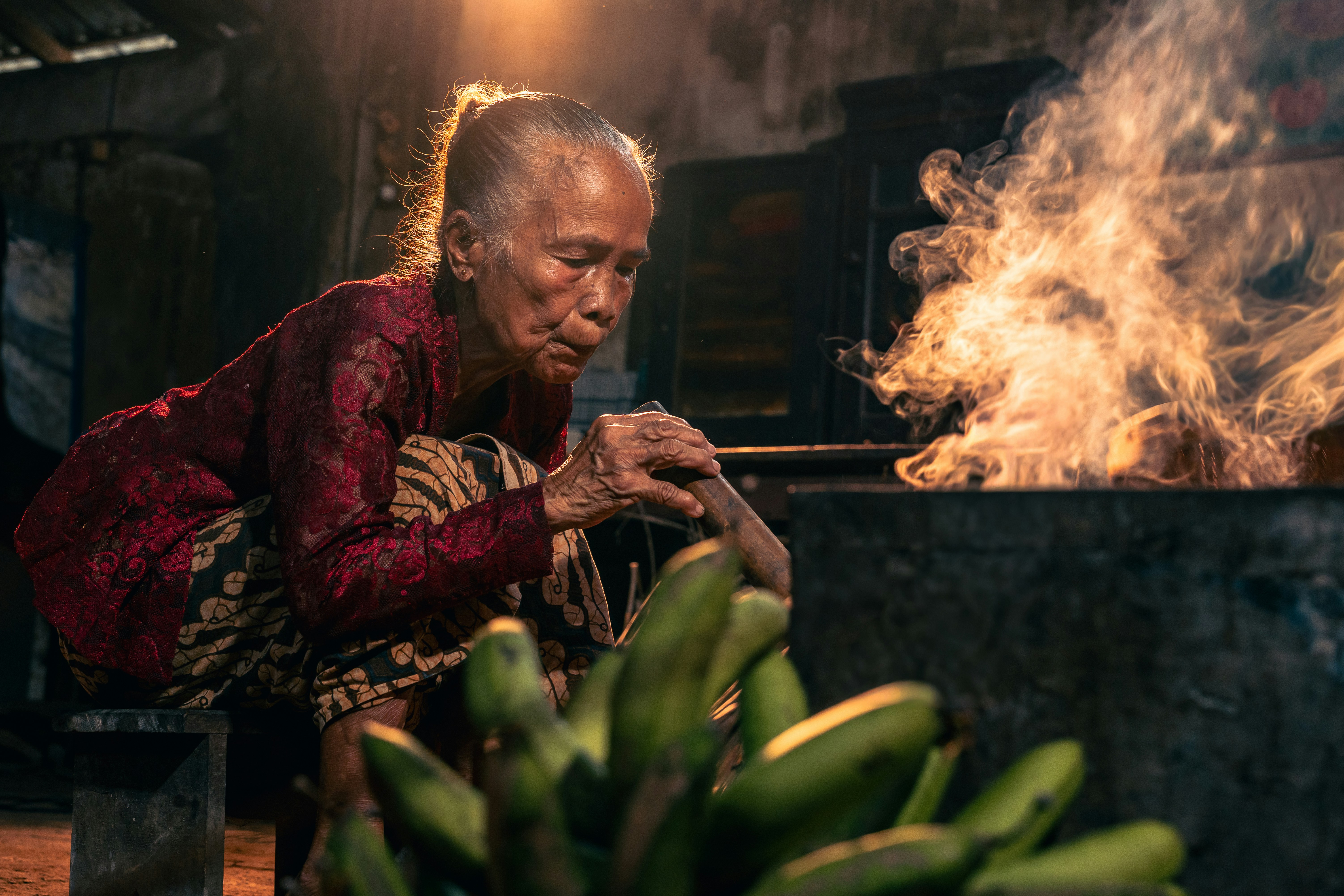 Hands at the Fire: A Moment of Quiet Artisan Focus