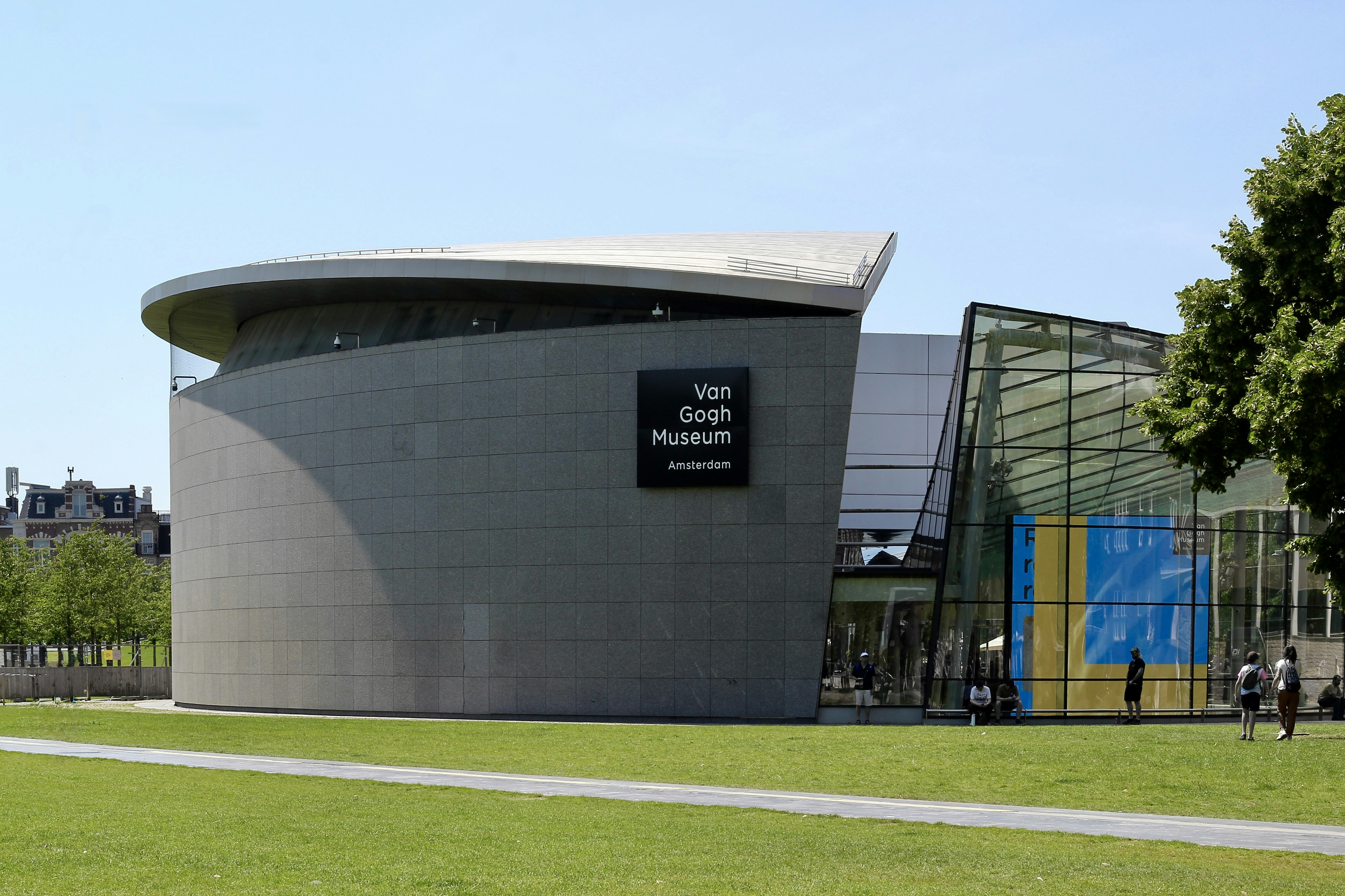 Curved Facade of Van Gogh Museum Annex