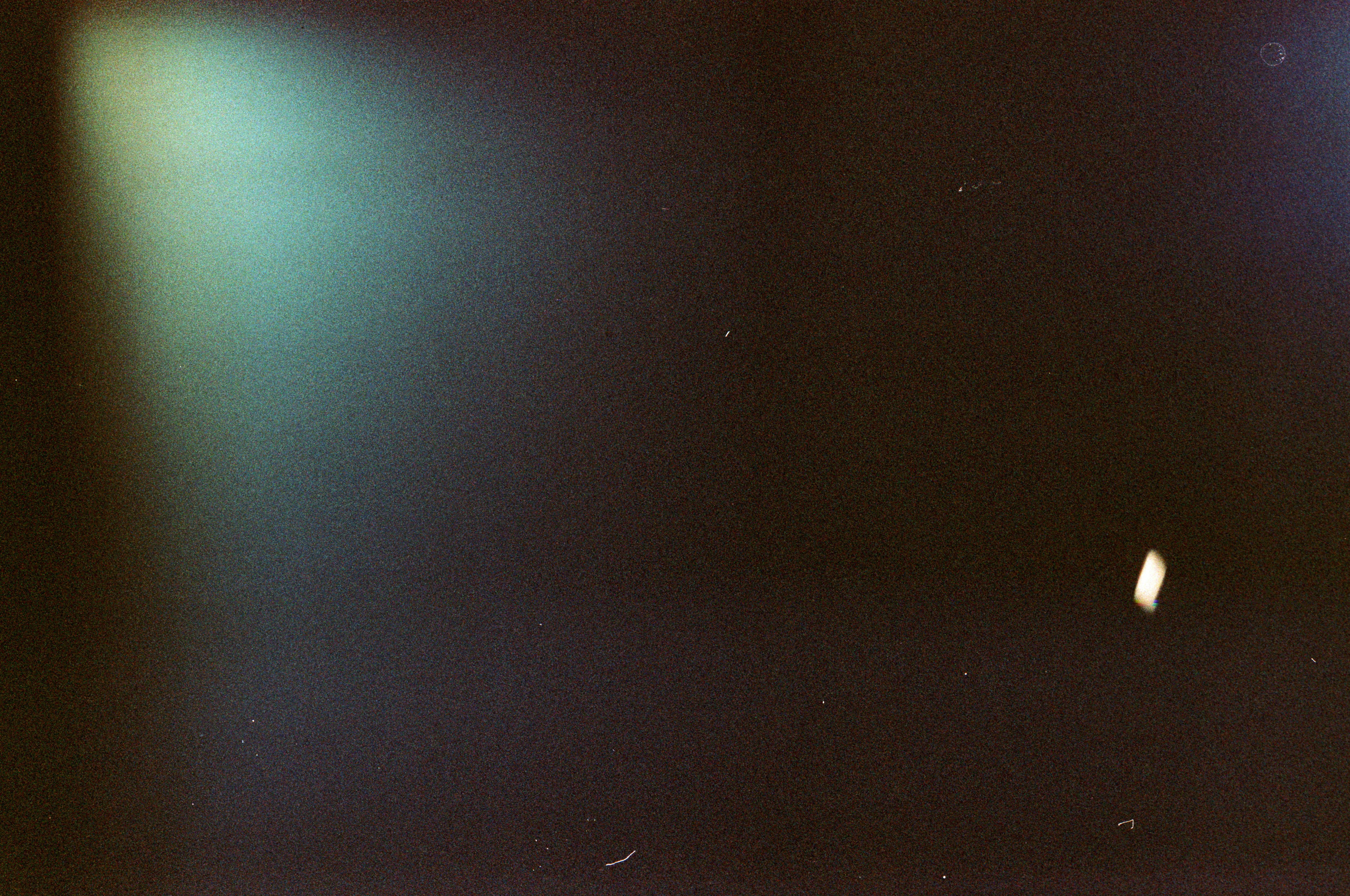 A Sliver of Light in a Velvet Night