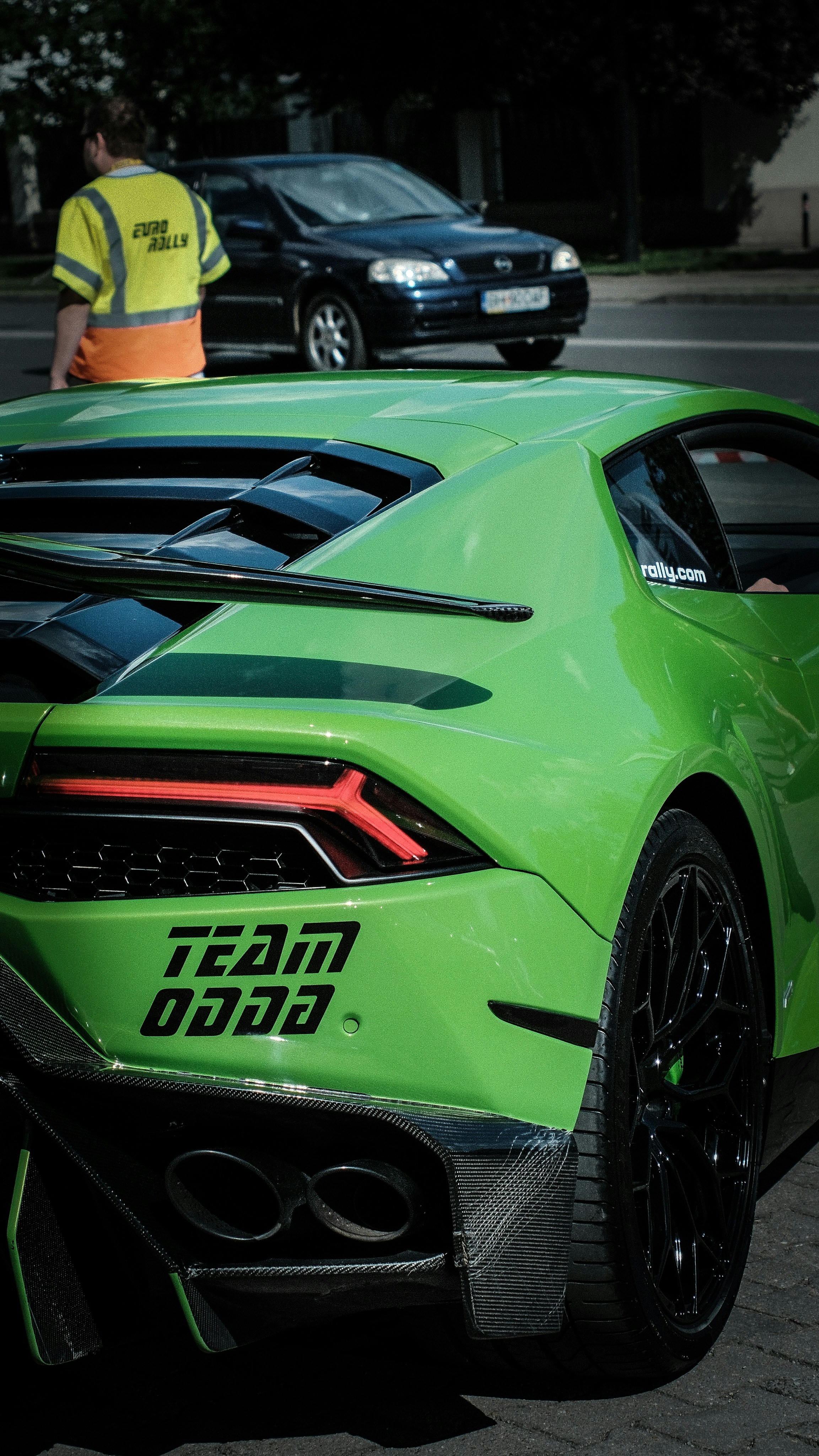 Emerald Velocity: The Green Rapture of a Track Beast