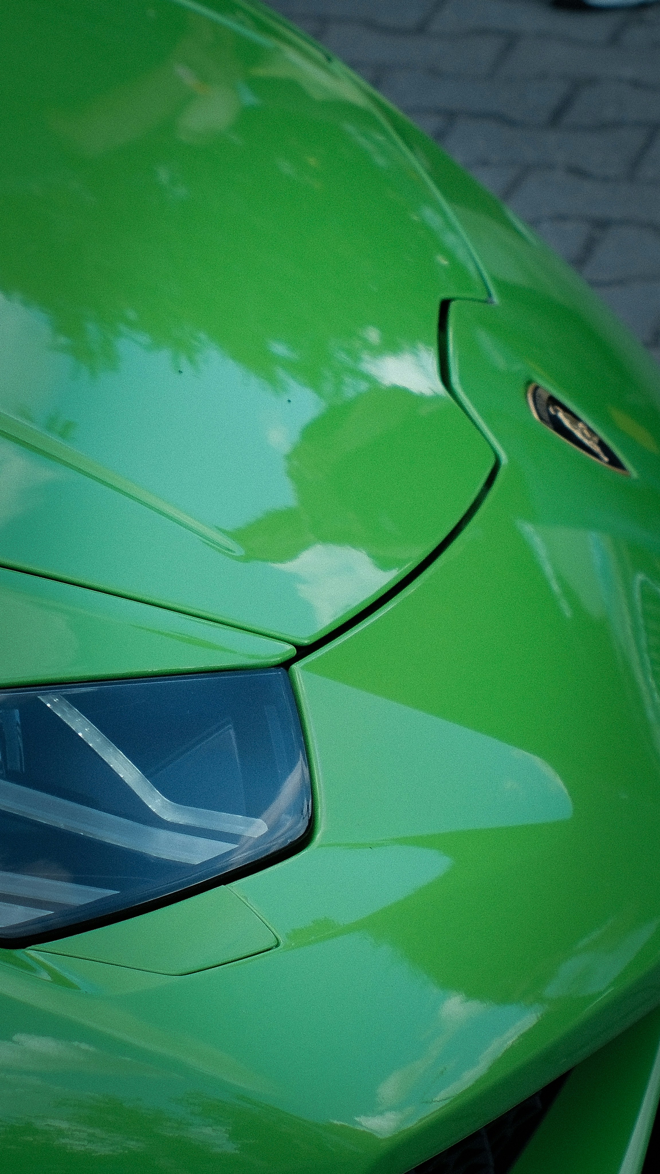 Lime Drifter: A Glimpse of Electric Green Curves
