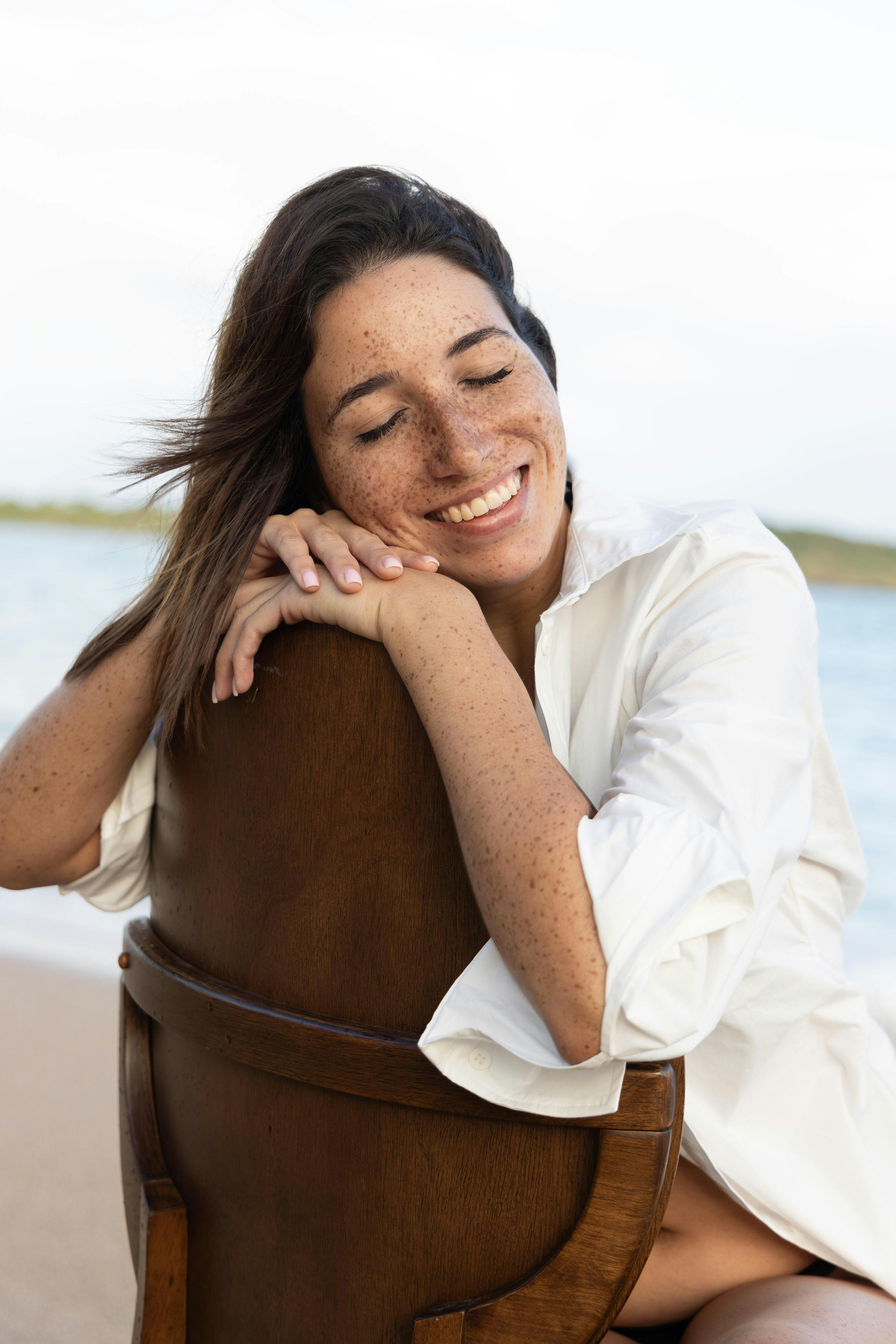Sunlit Freckles and a Moment of Calm