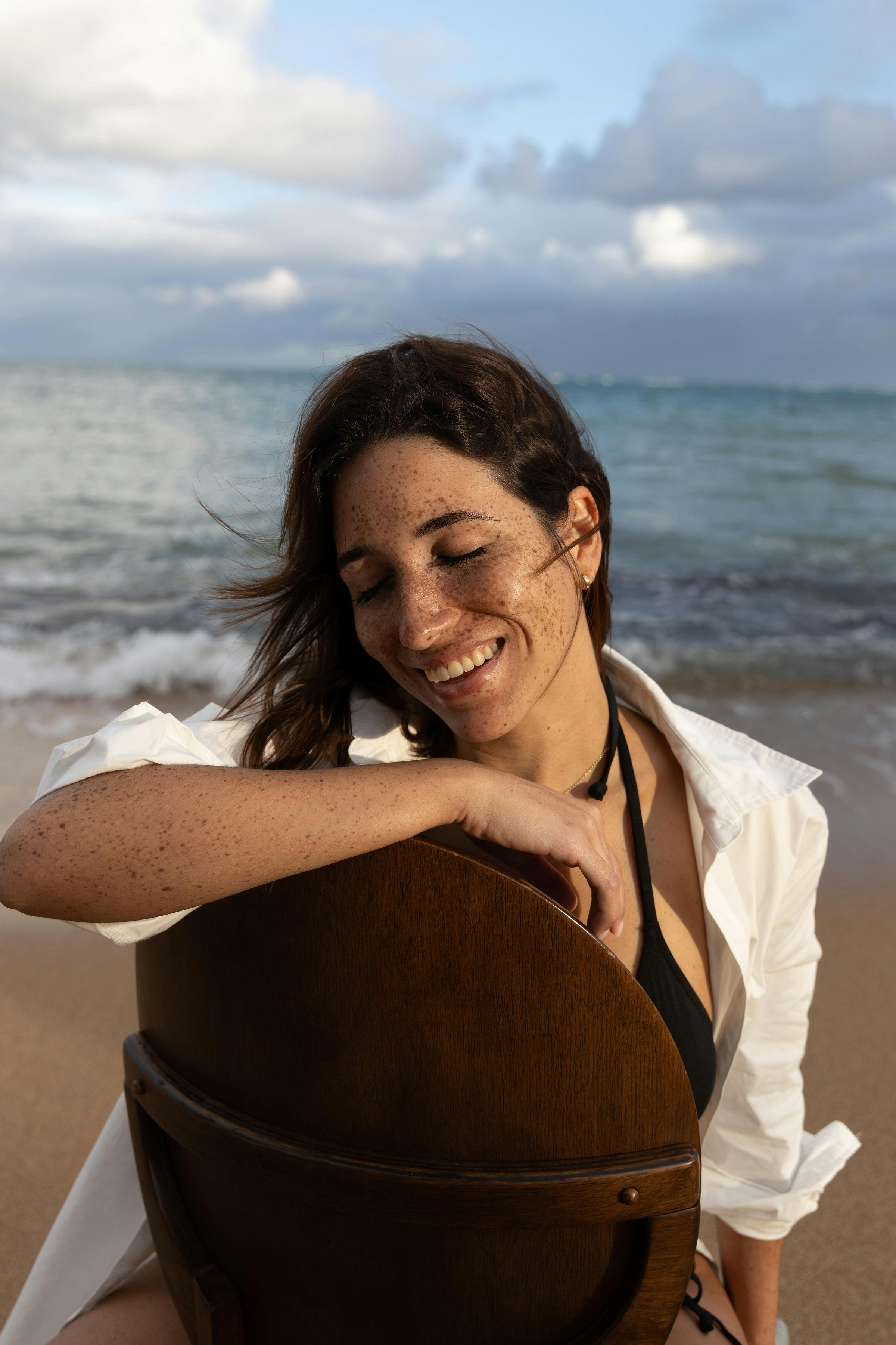 Sunlit Serenade on the Shore