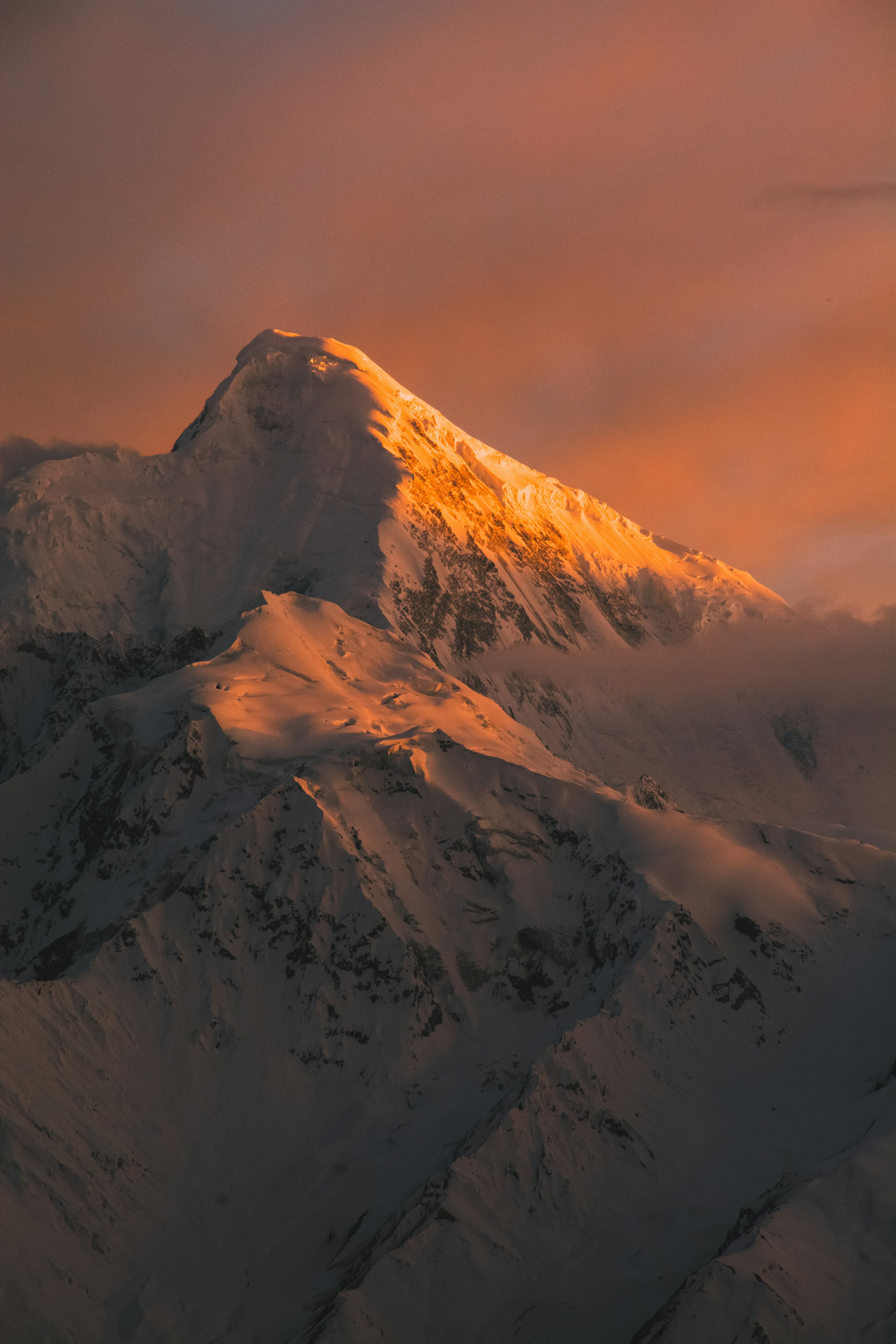 Crimson Peak: The Warm Apex of a Snowbound Summit