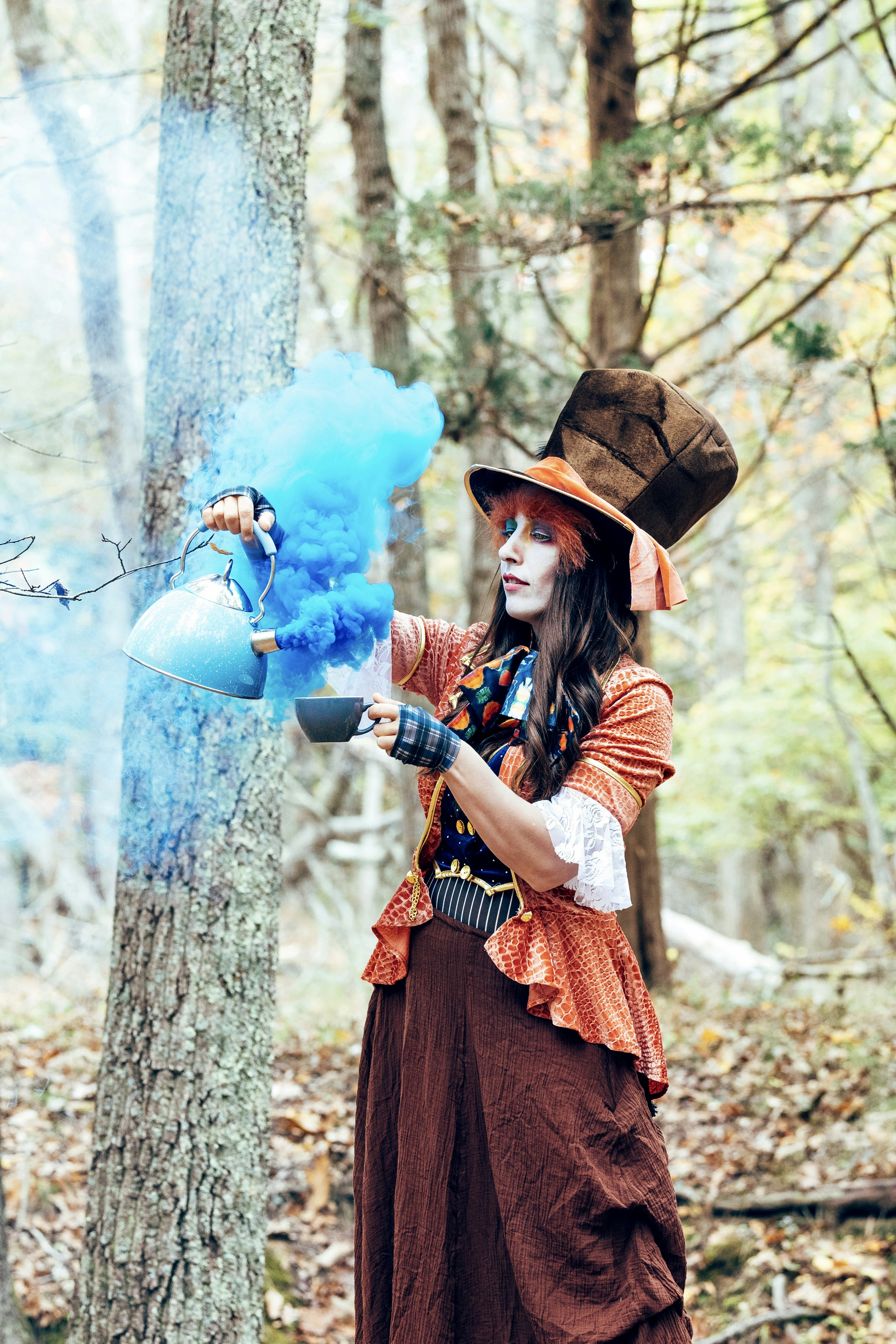 Smoky Tea-Party in the Misty Forest