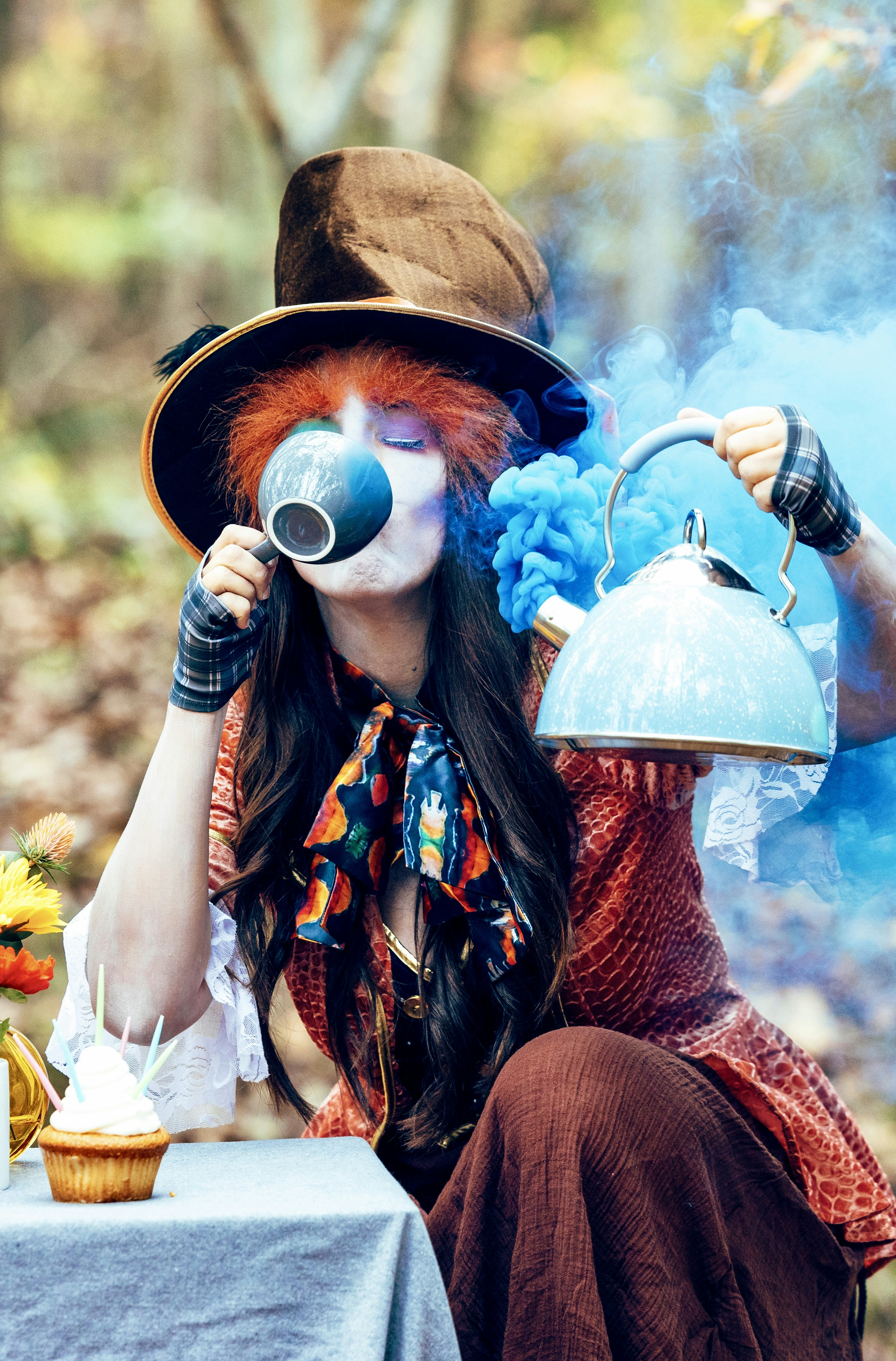 Tea Time in a Steam-Pilled Picnic