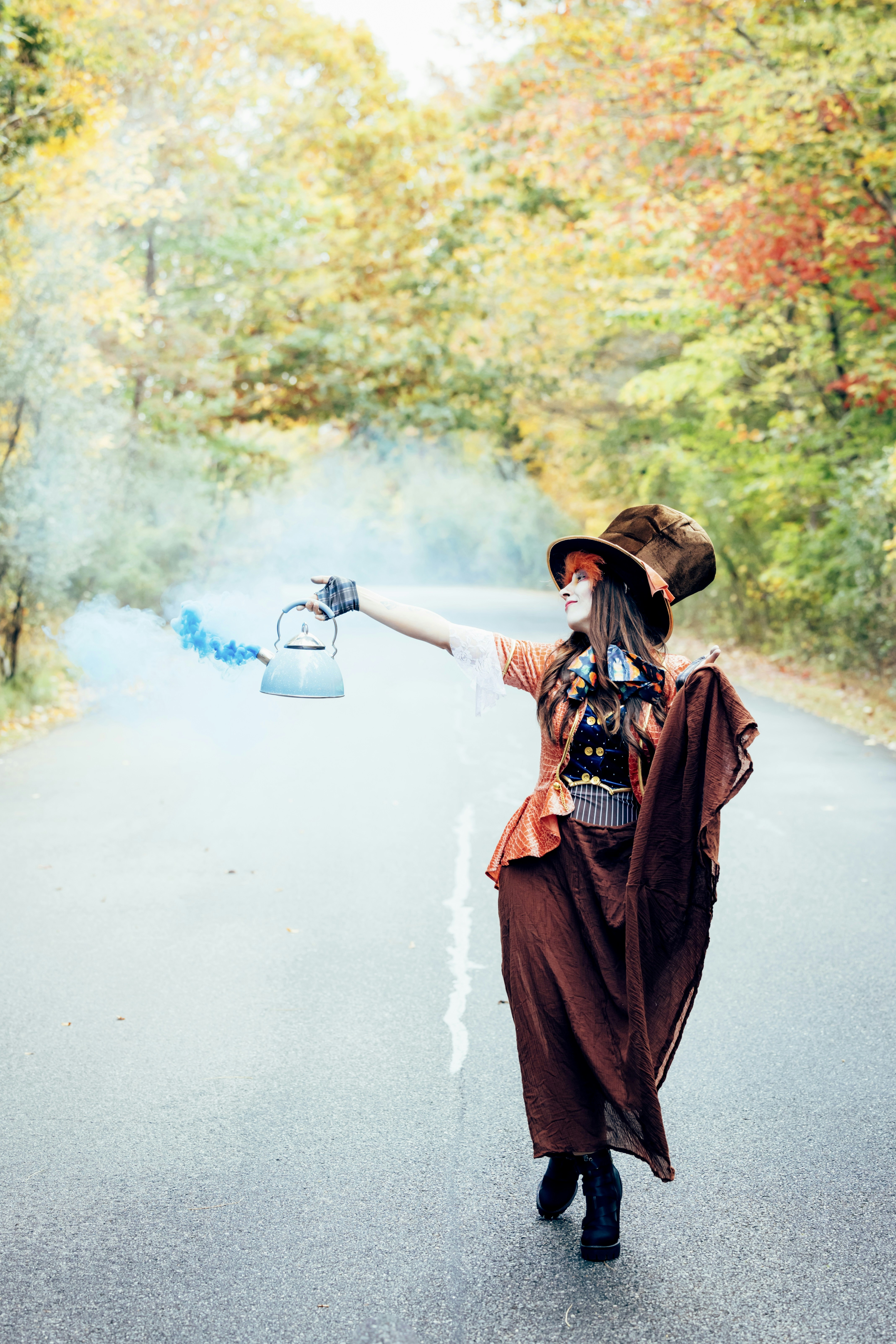 Steam and Autumn: A Wanderer Walks the Smoke-Fog Road
