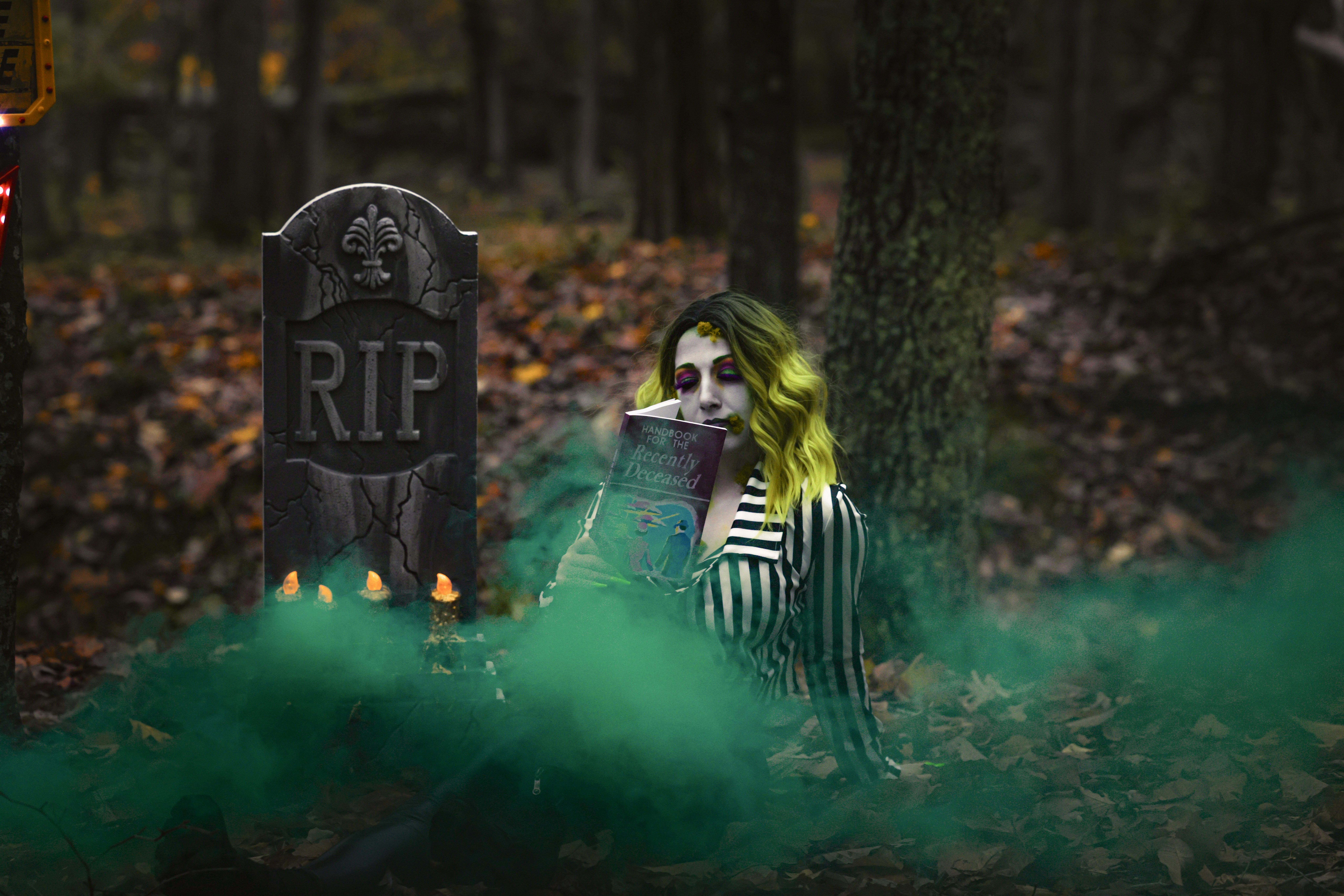 Green Mist Over the Graveyard Muse