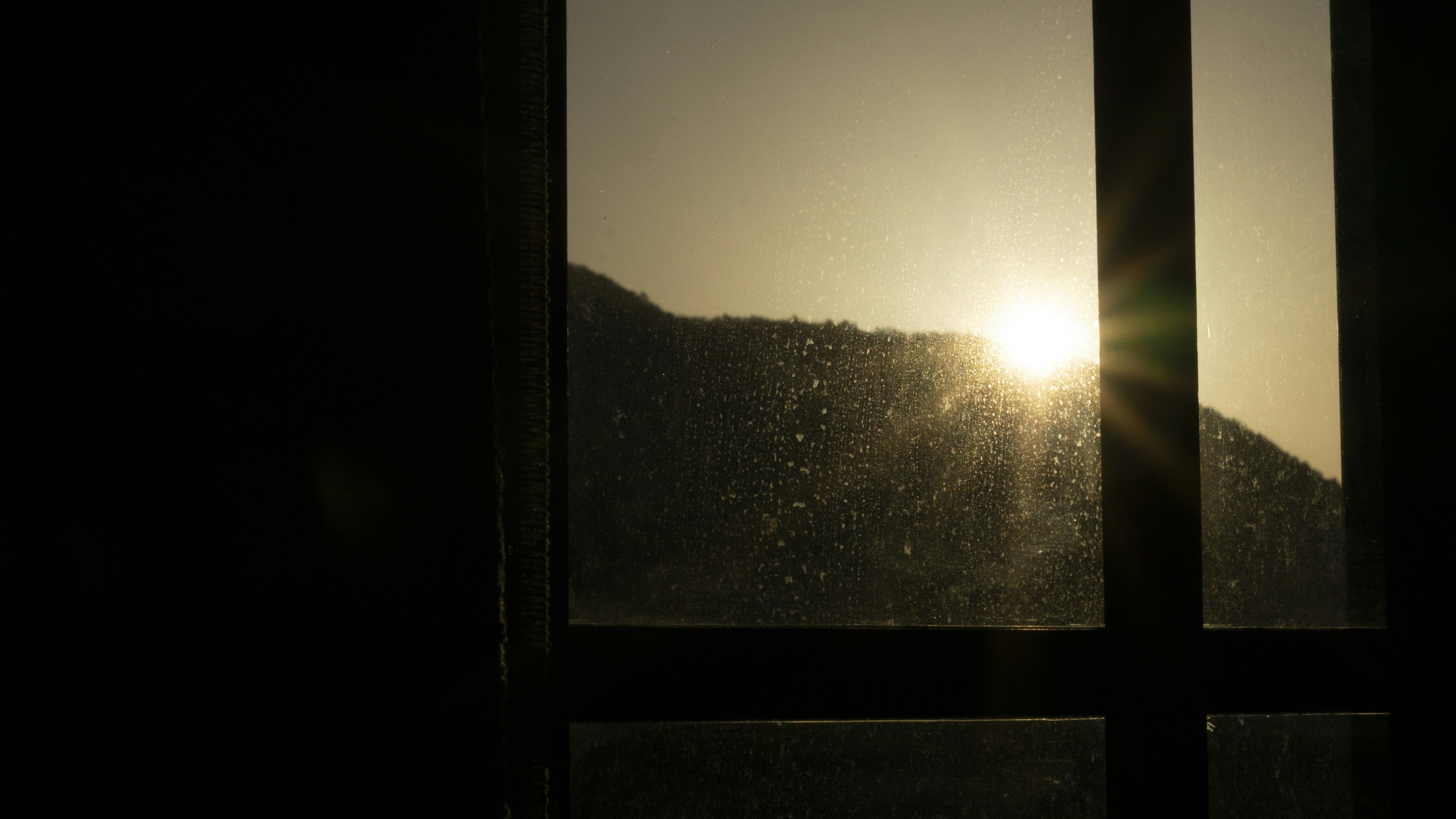 Sunlit Gaps: Narrow Windows and a Distant Glow