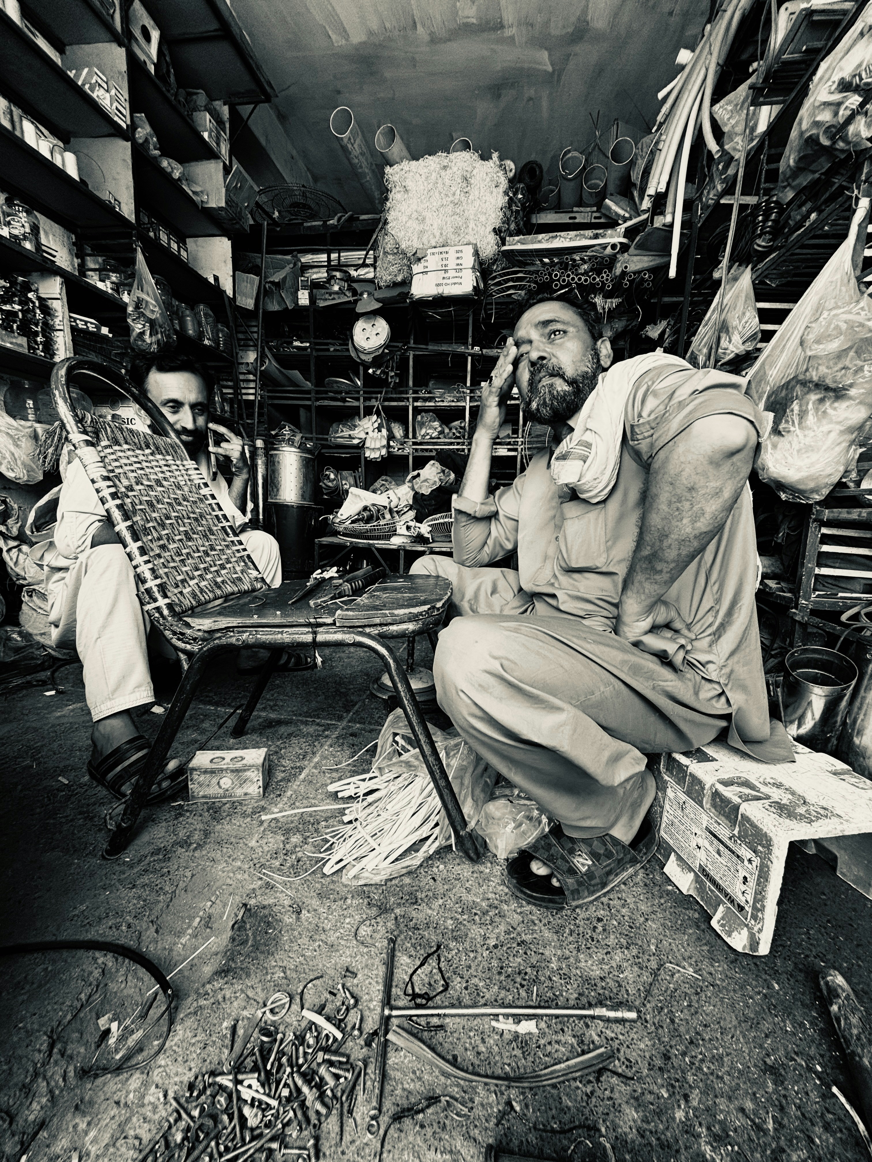A Quiet Hour in the Workshop: The Man and His Tools