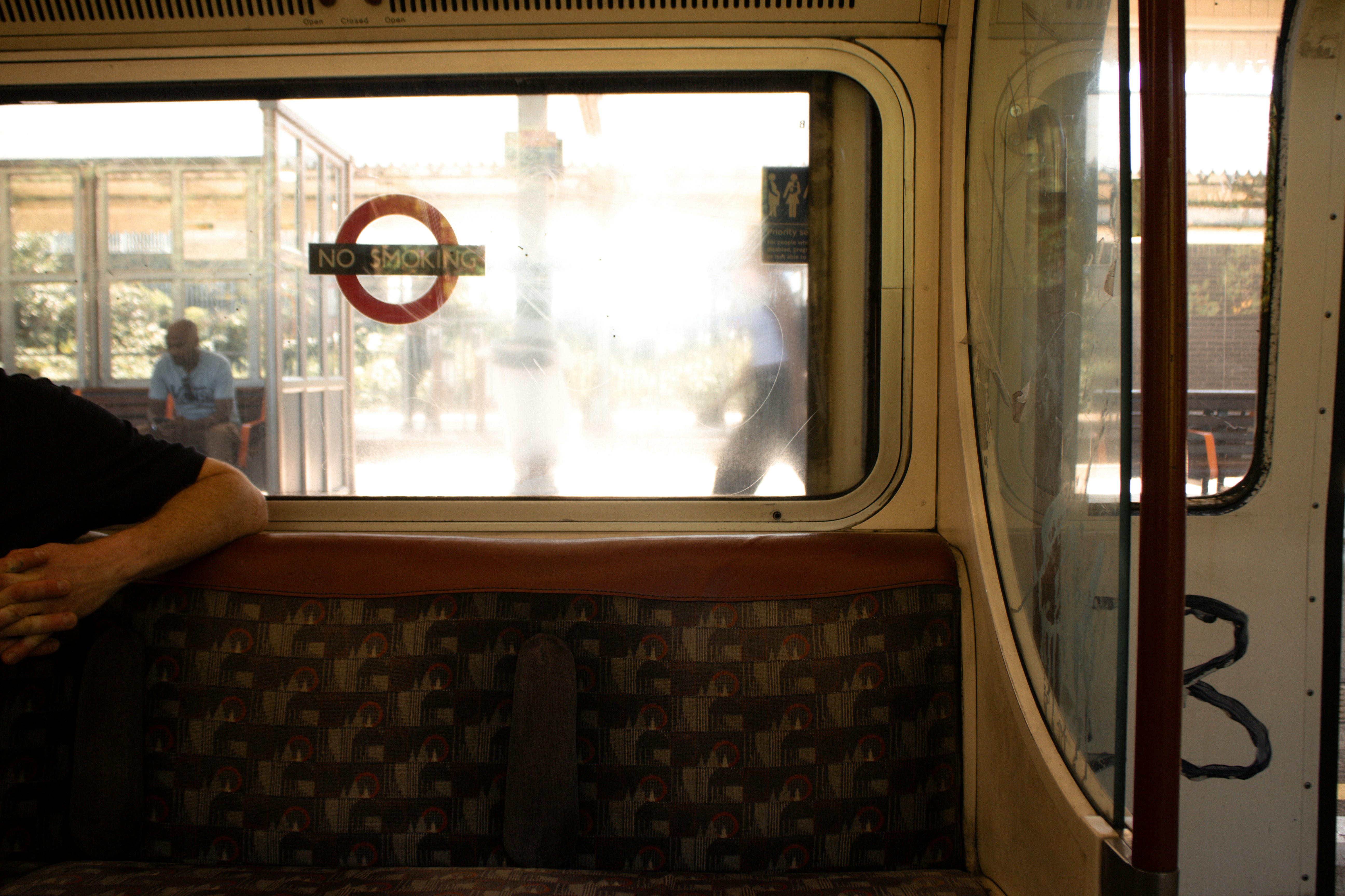 Quiet wait in the carriage: a London Underground moment