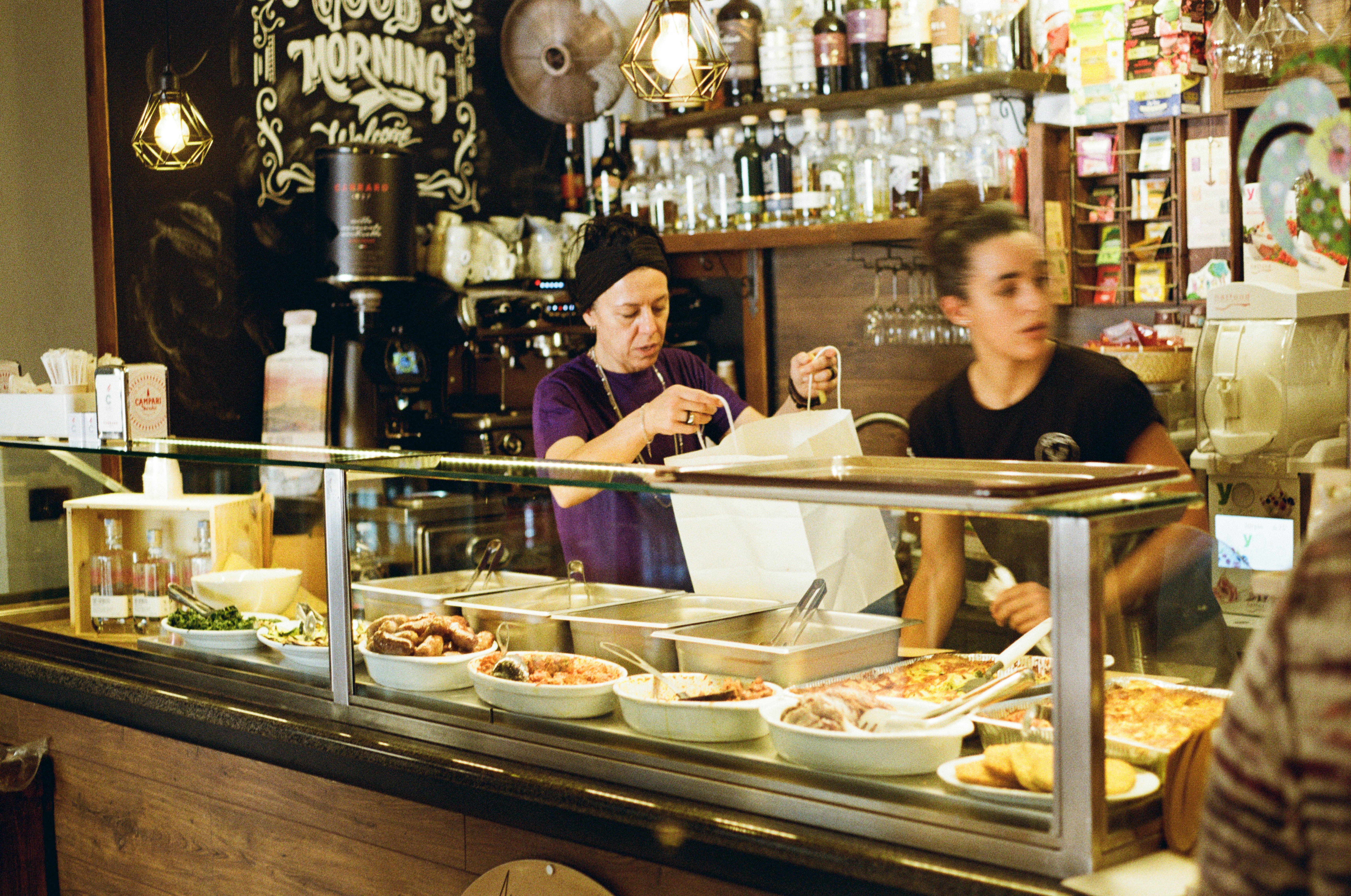 Primary Barista in Focus: Crafting Morning Bites Behind Glass