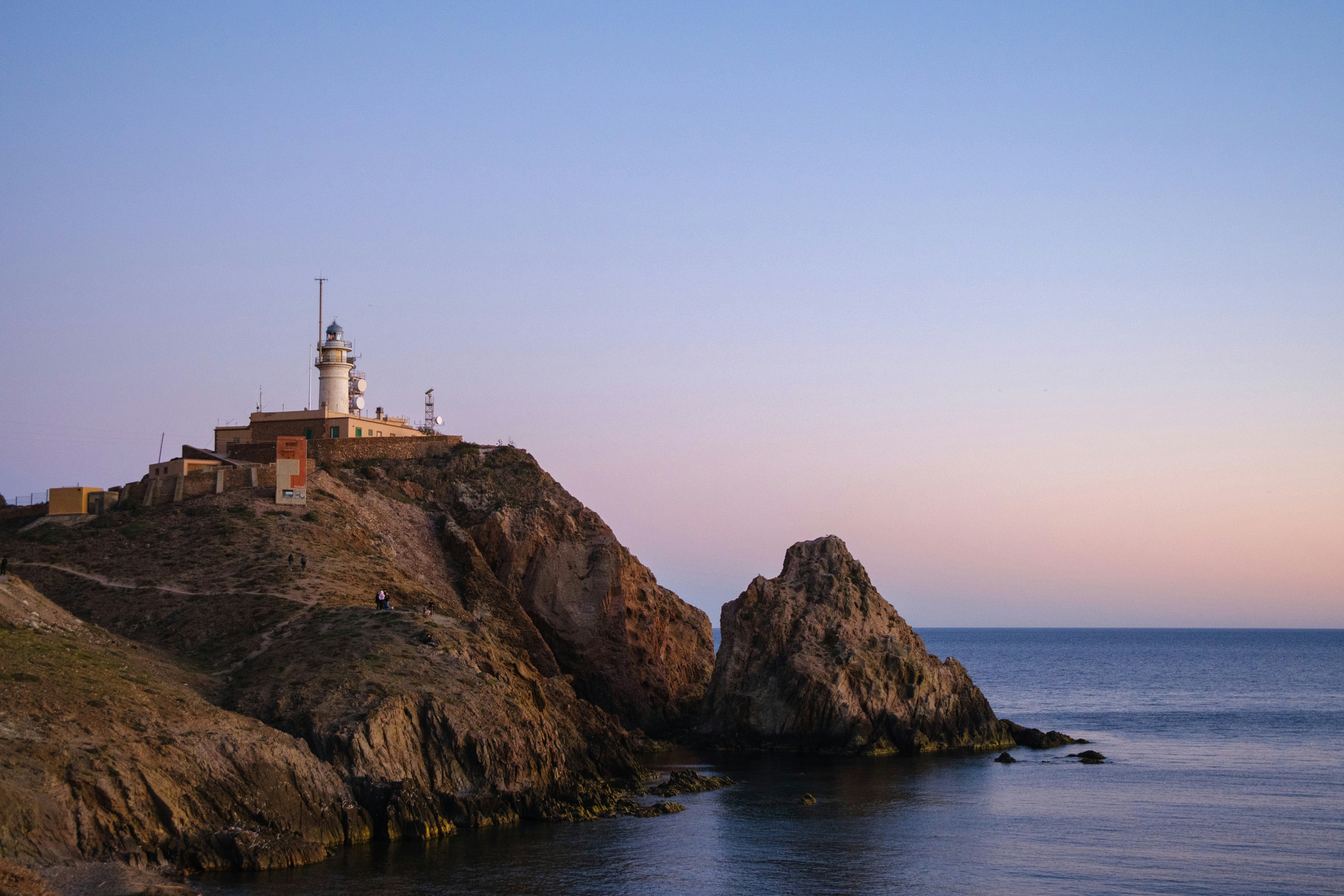 Lighthouse Cliff at Dusk
