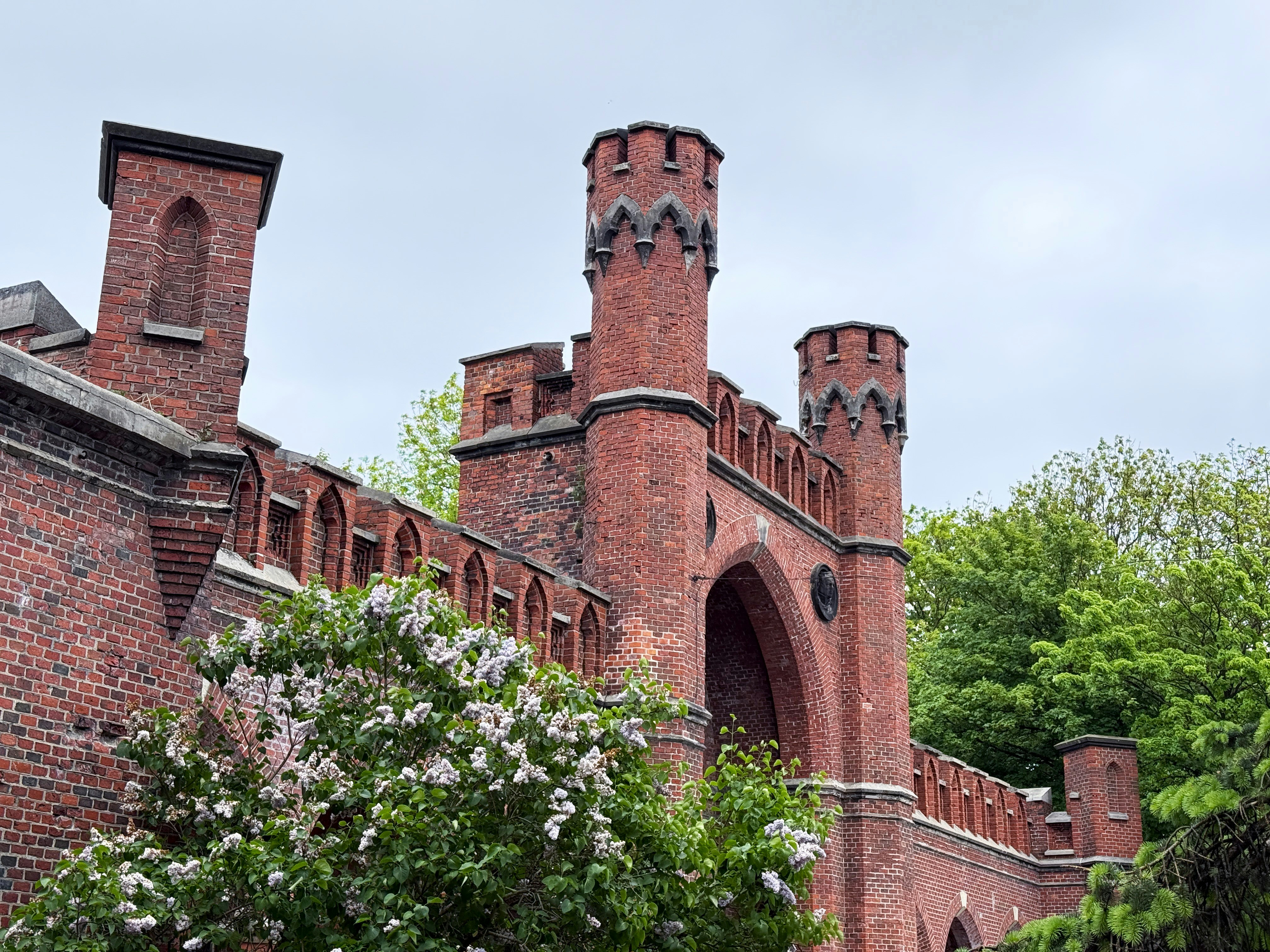 Rossgarten Gate (Roßgärter Tor) in Kaliningrad, Russia (formerly Königsberg)