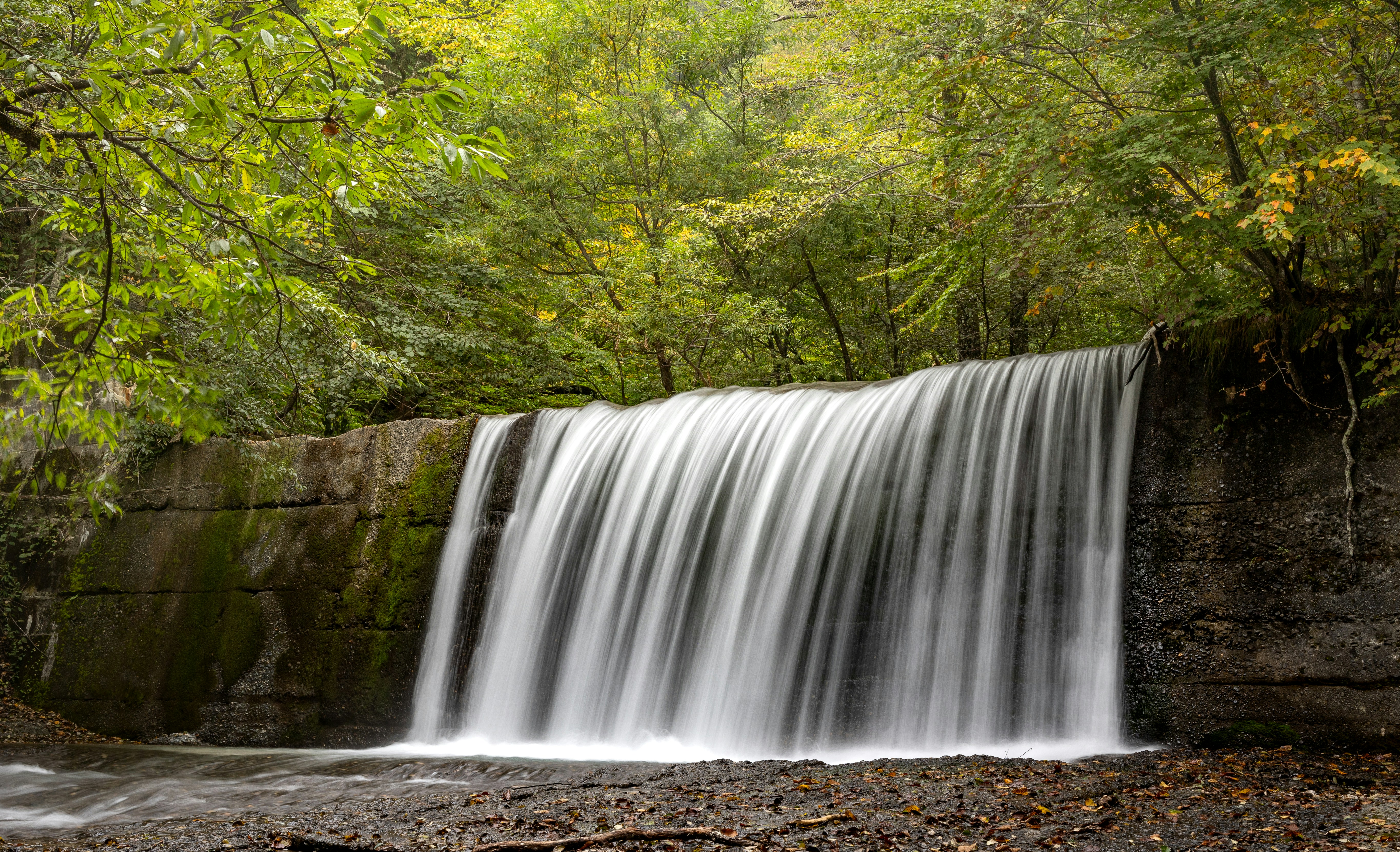 Cascade in the Green Corridor
