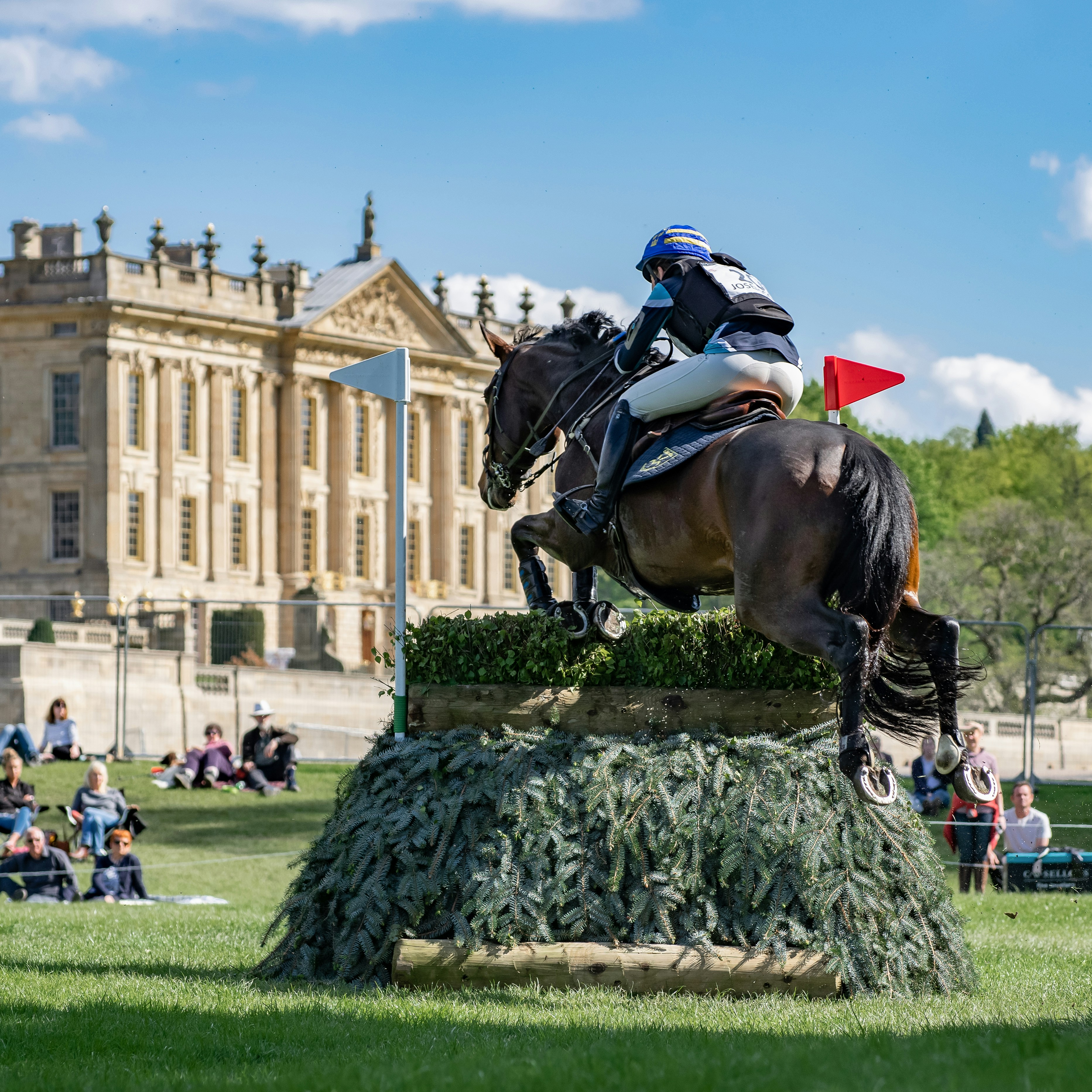 Leap of Courage Over the Hurdle at the Historic Grounds