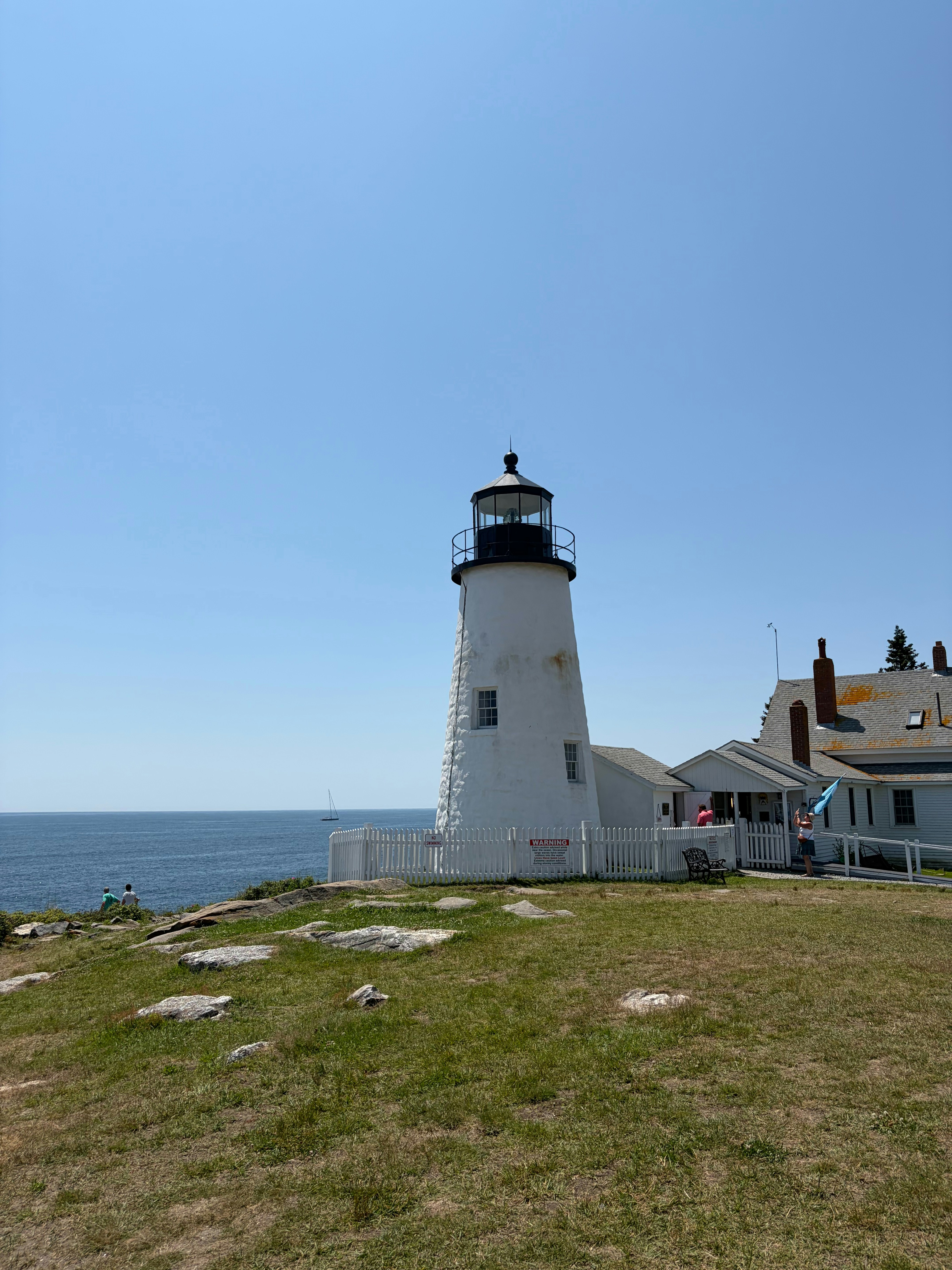 Lighthouse at the Edge of Blue