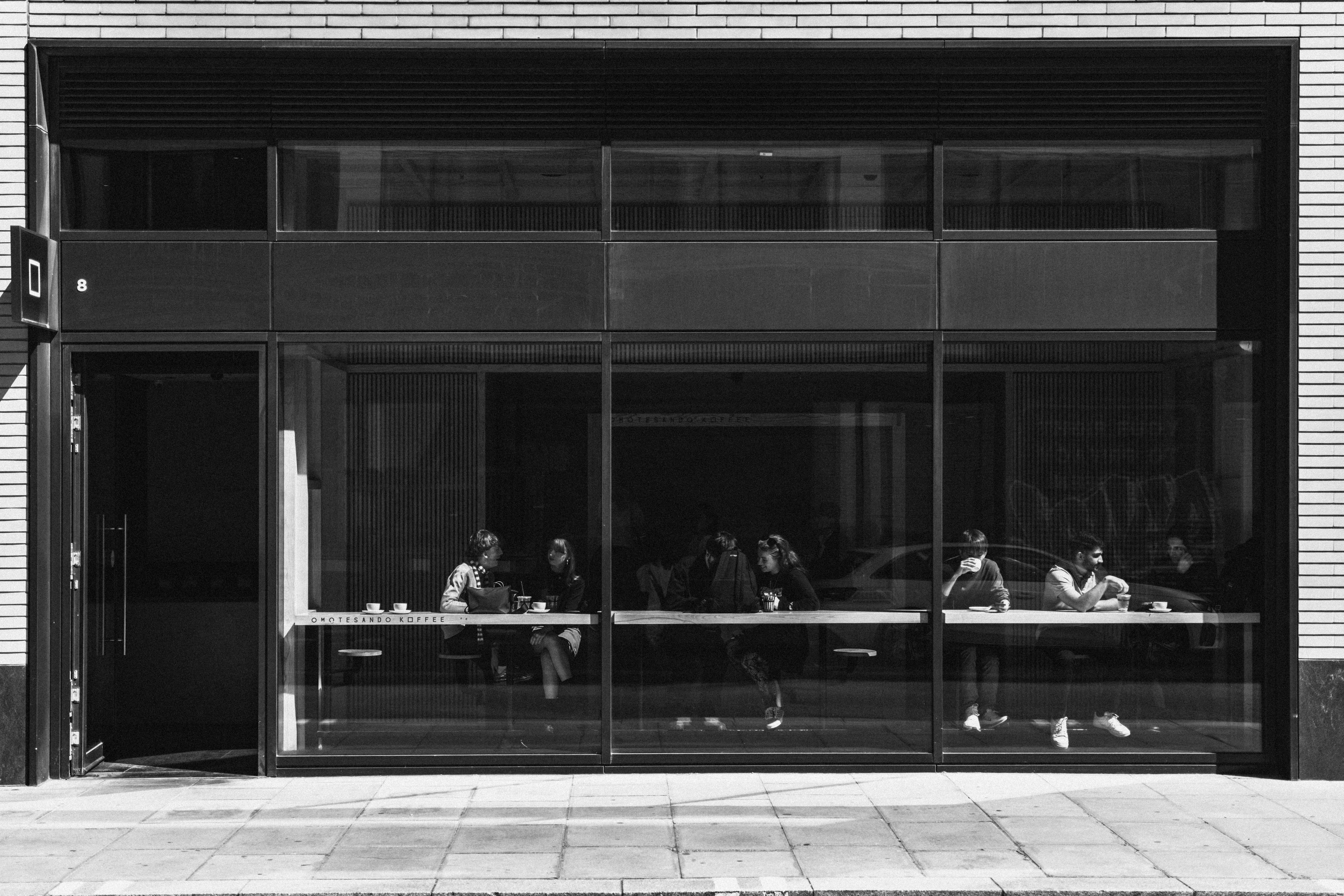 Cafe Glass: a quiet slice of urban life through a storefront