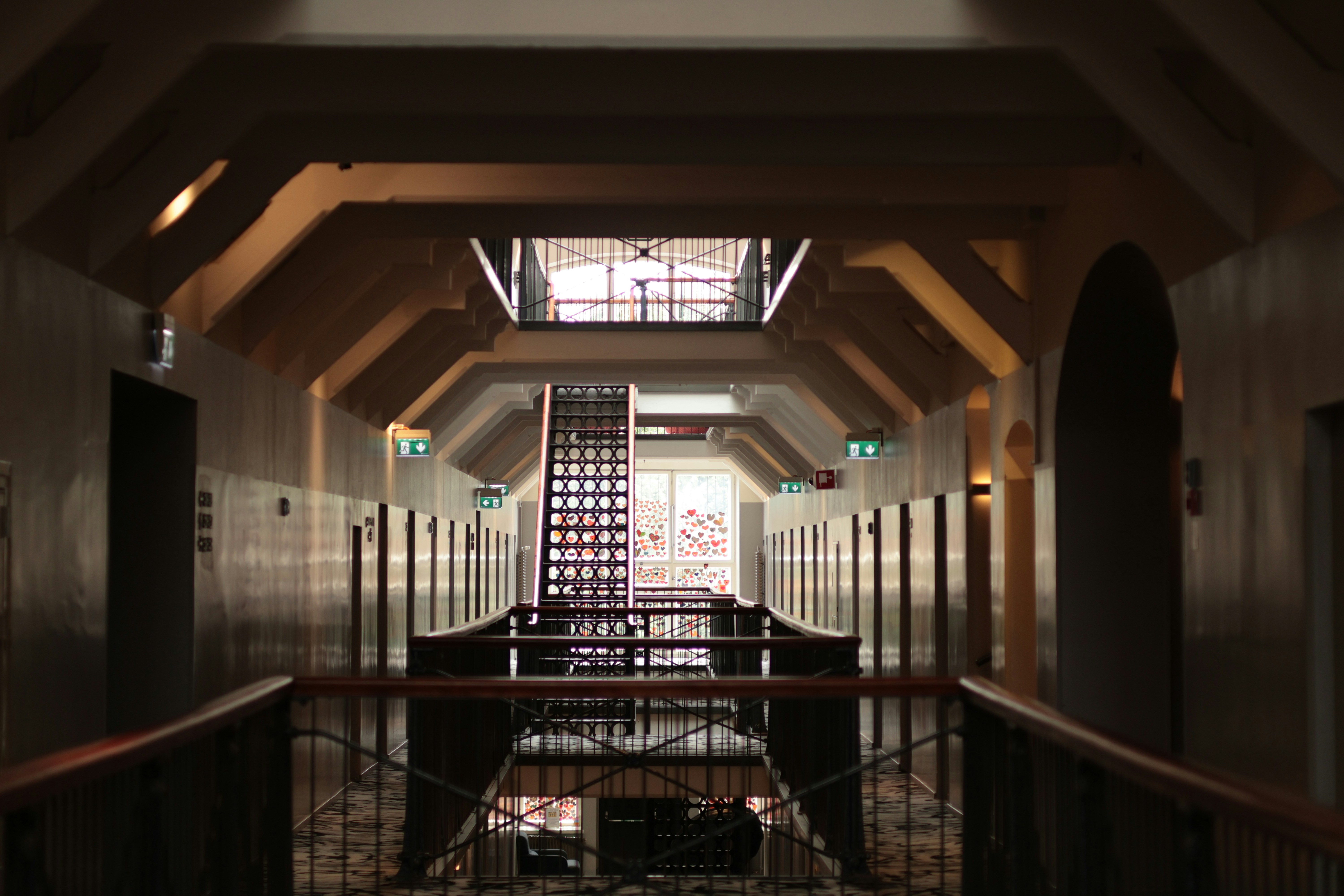 Archway Corridor to the Heart of the Building