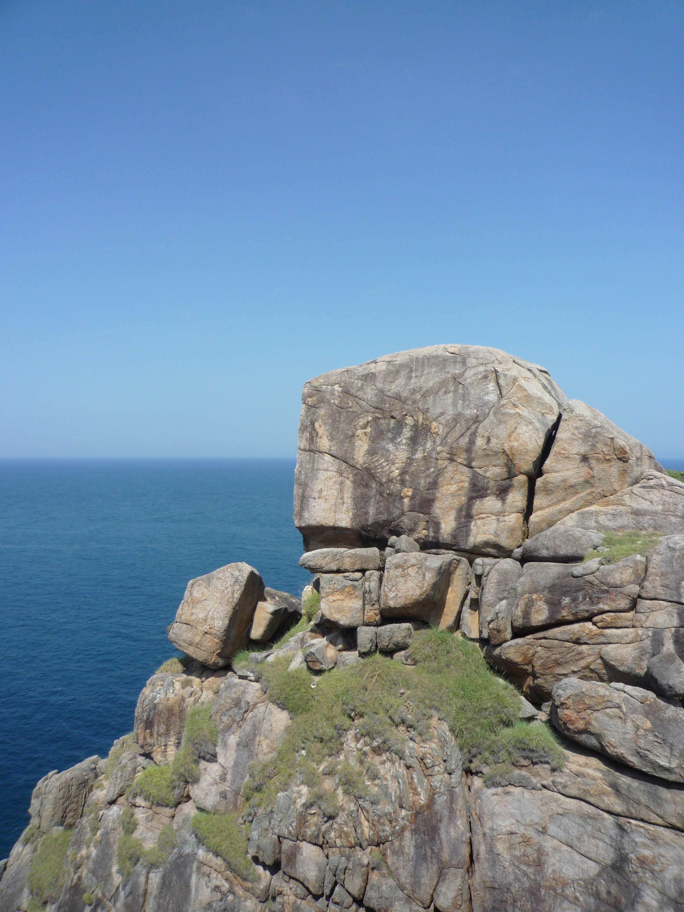 Stone Sentinel at the Edge of the Sea