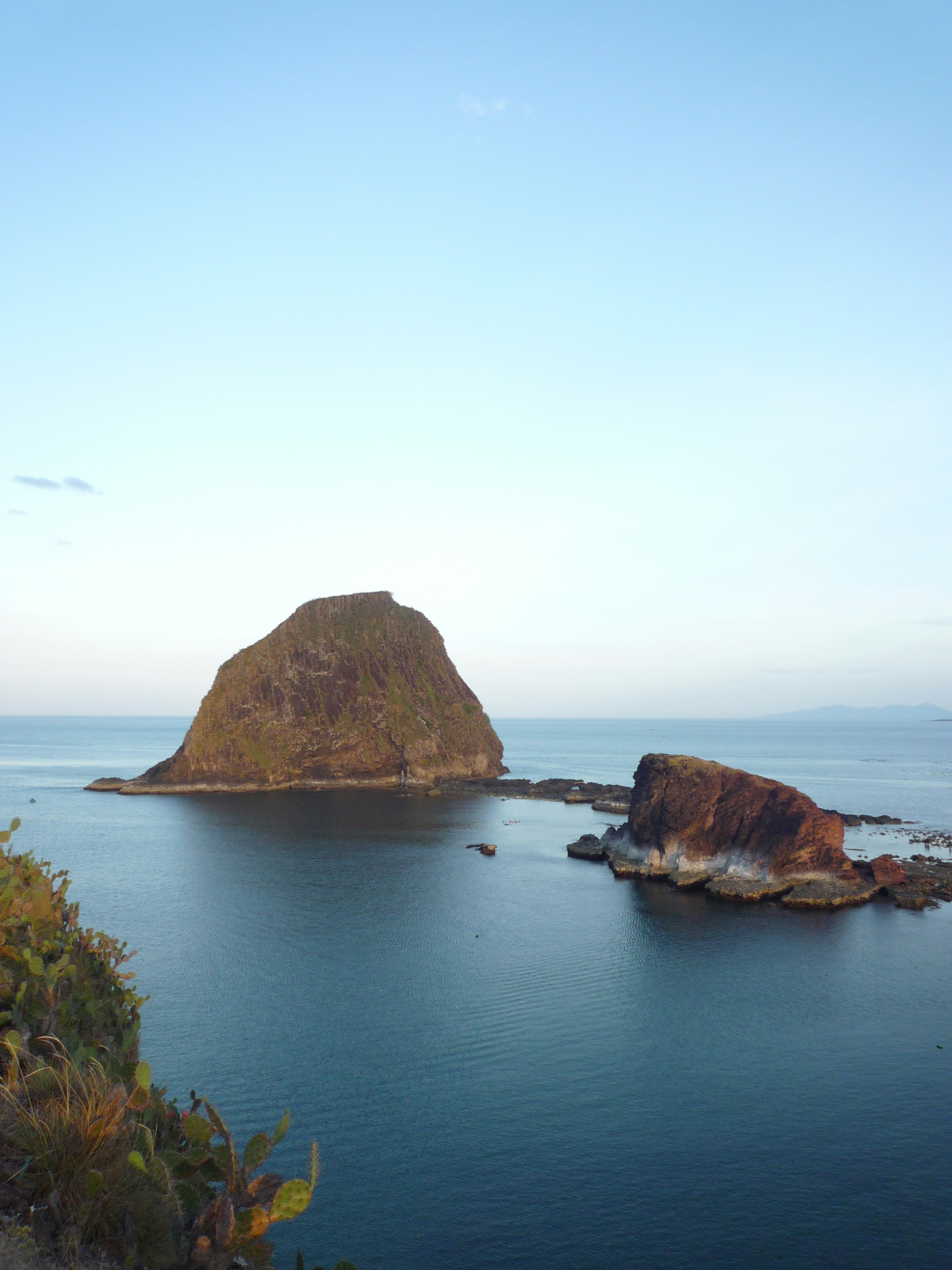 Island Sentinel: A Stone Tower Rising from Pacific Quiet