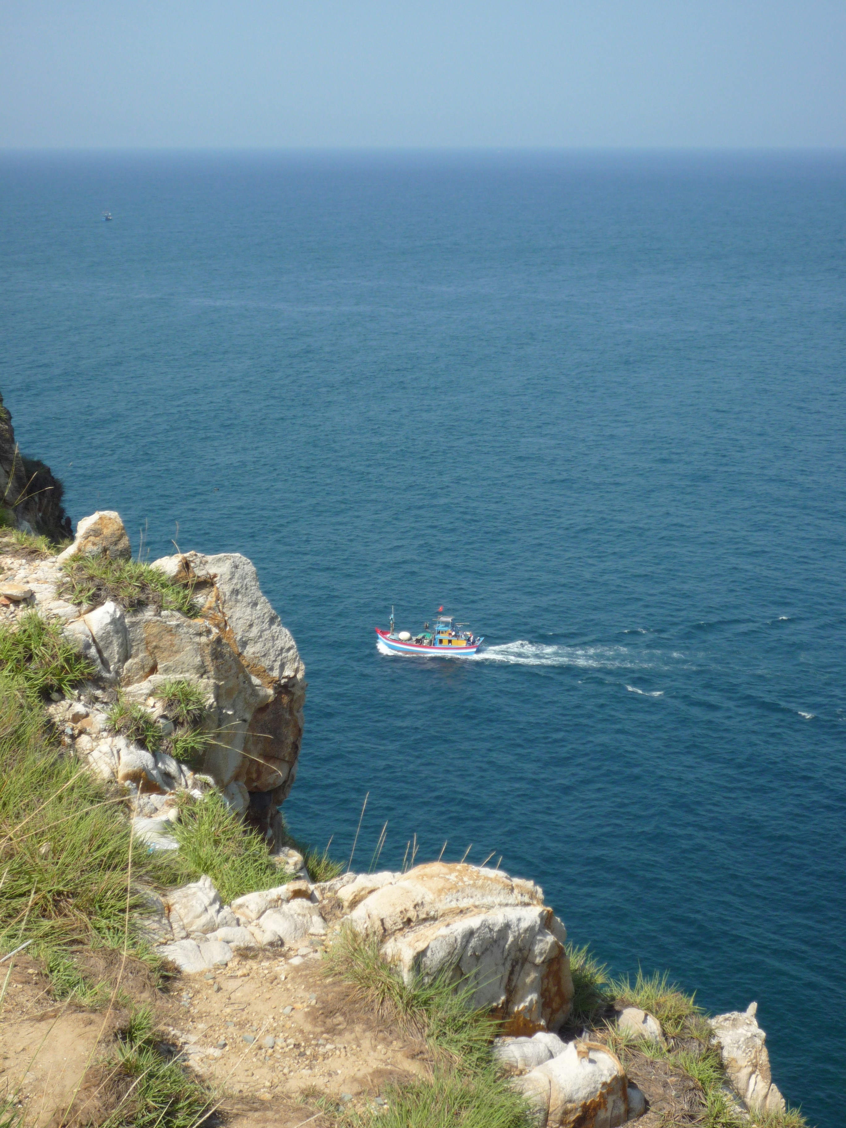Clifftop Path to the Ocean Vessel