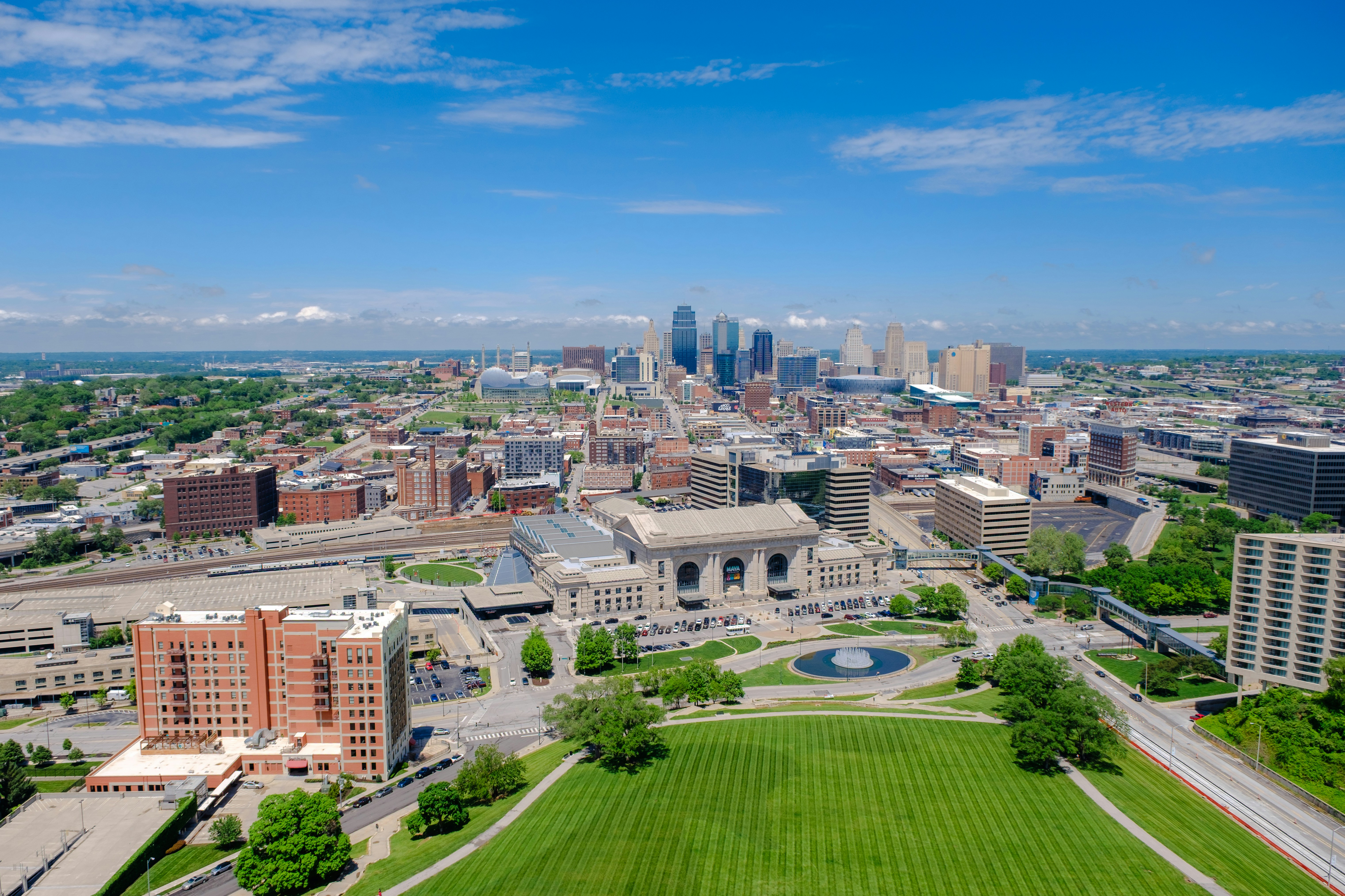 Aerial Campus Core: The Civic Quadrangle from Above