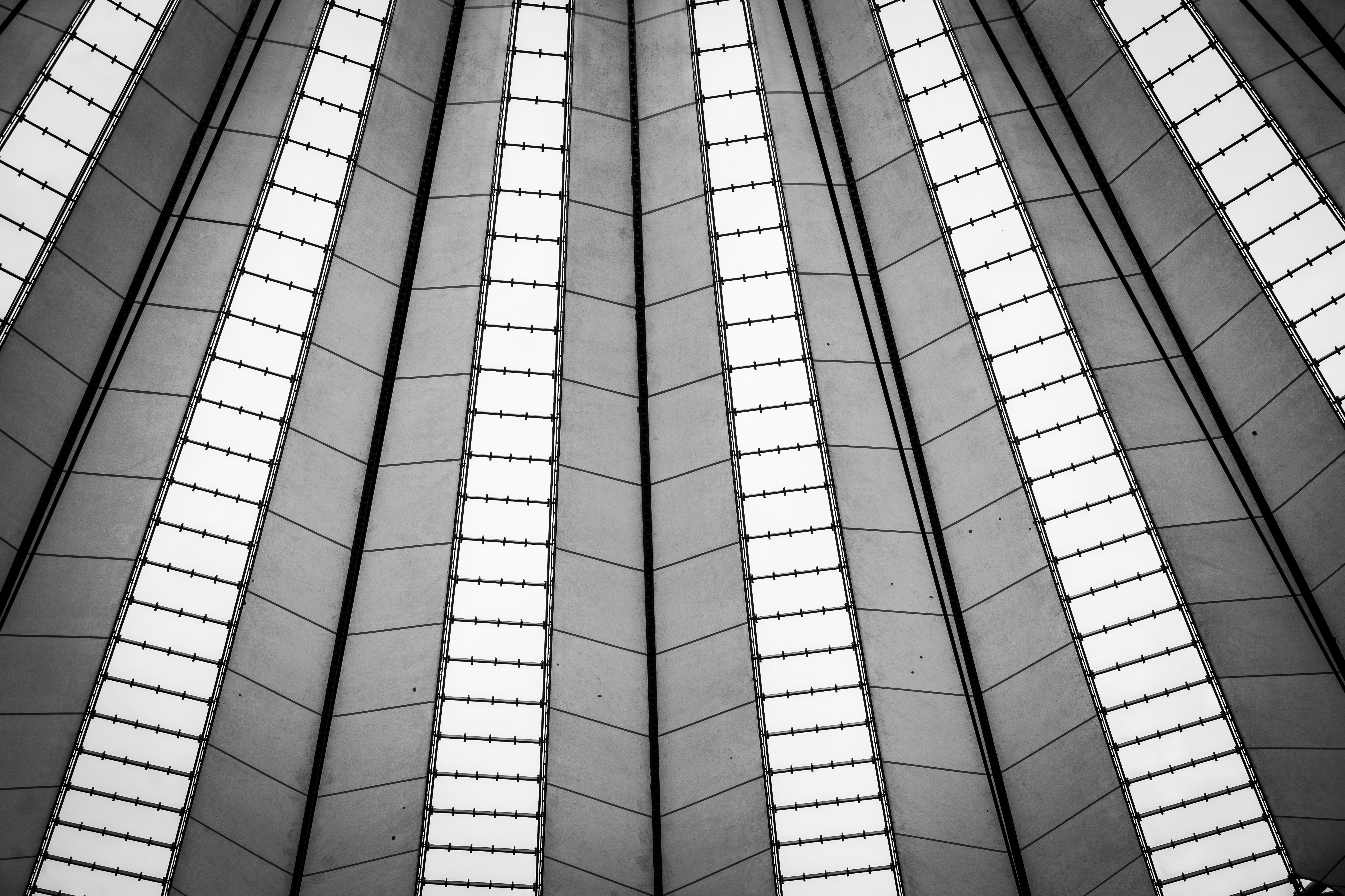 Vertical Cathedral: Repetition and Light in Concrete Ribs