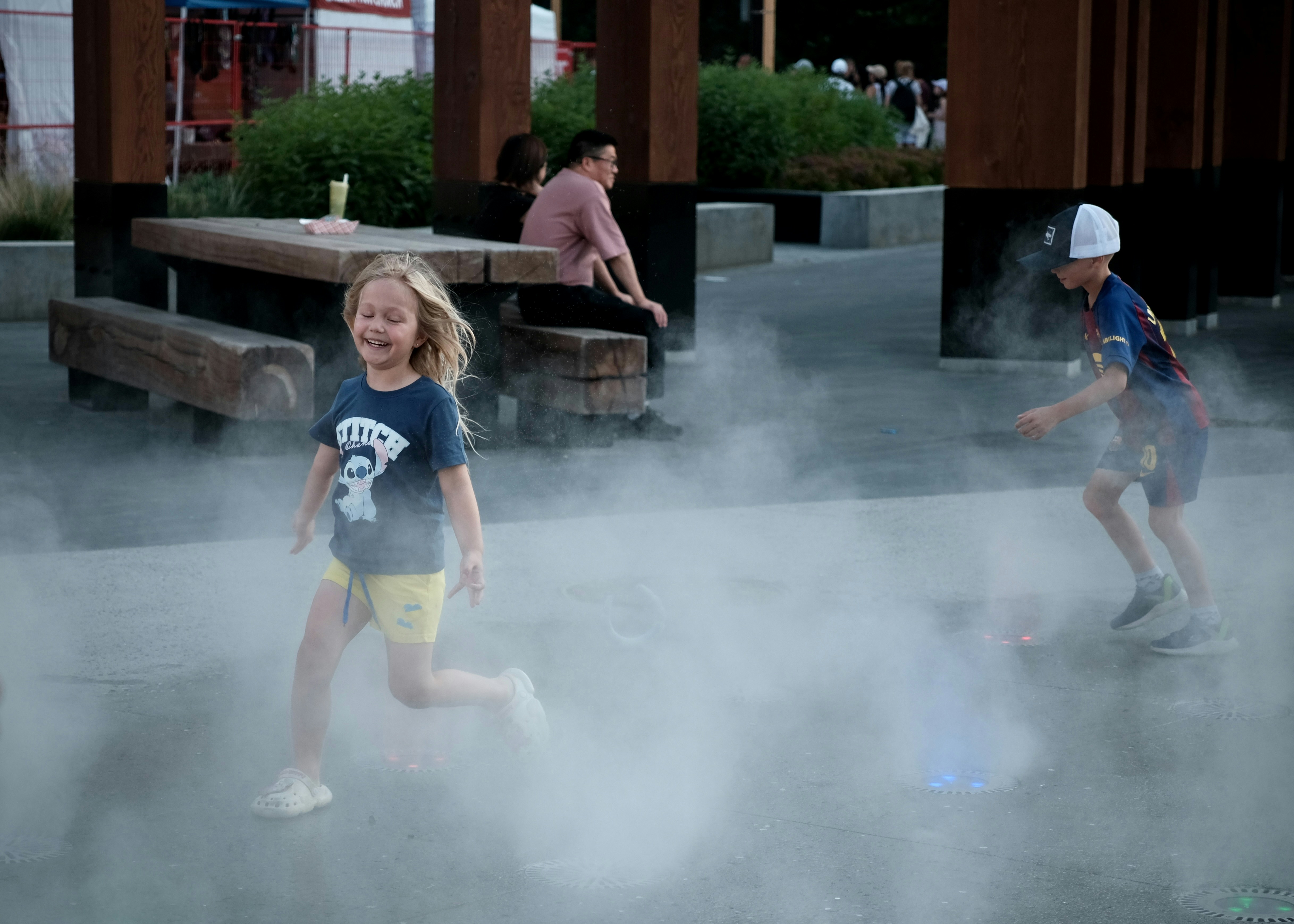 Childhood Chase Through Hazy Playground Steam