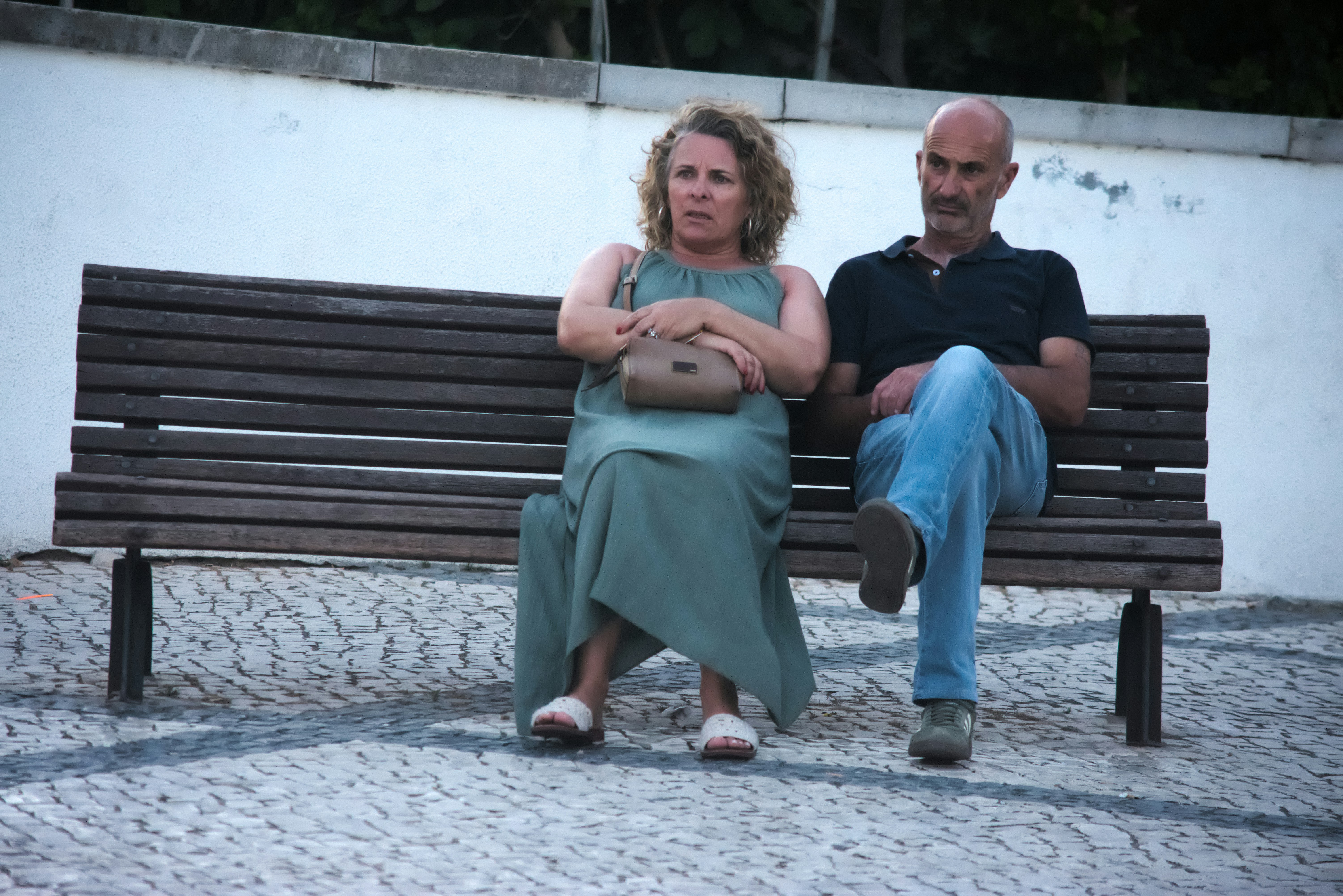 Still Moments on a Park Bench