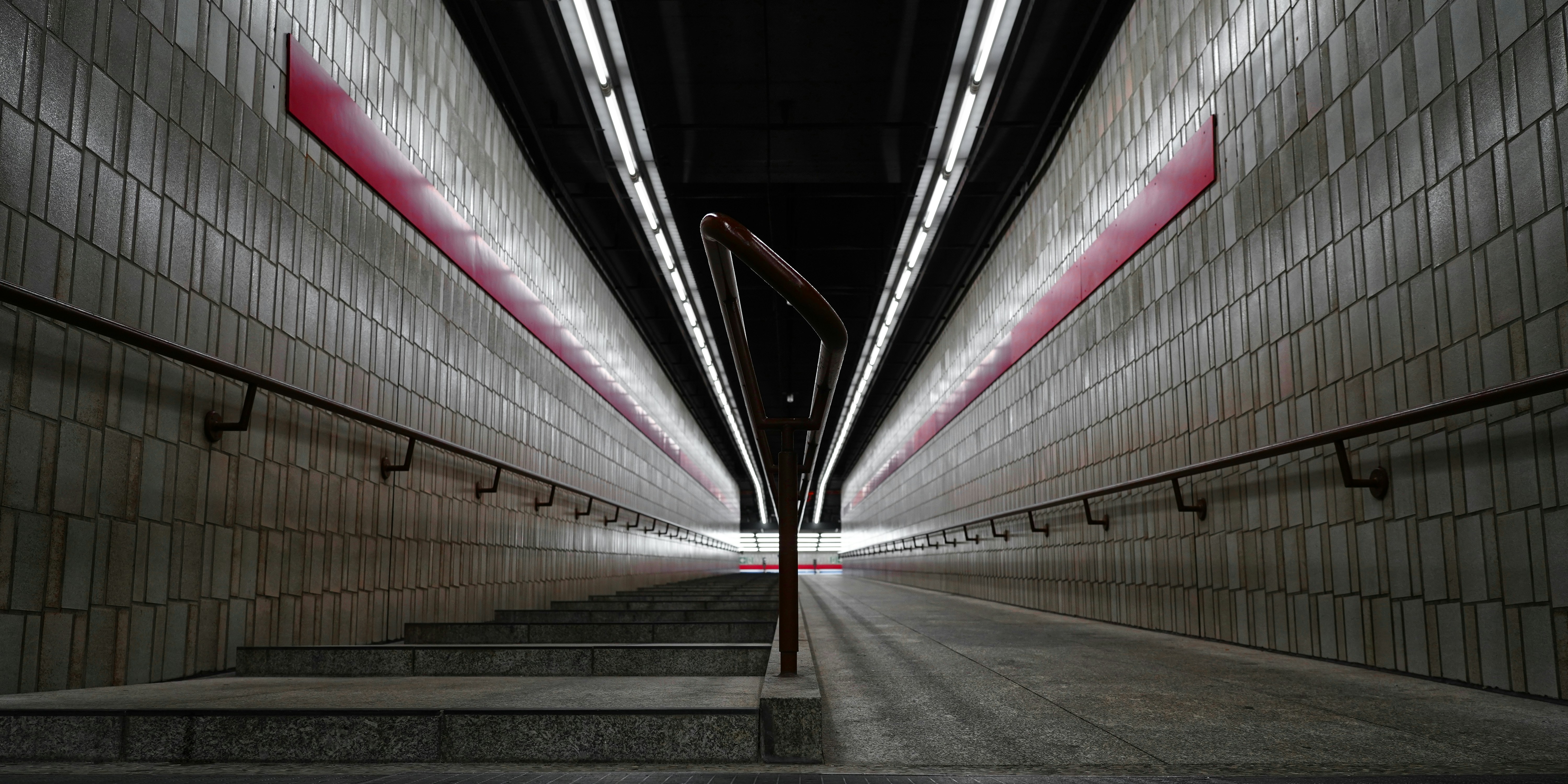 Symmetry in Transit: A Subterranean Staircase Reaches Light