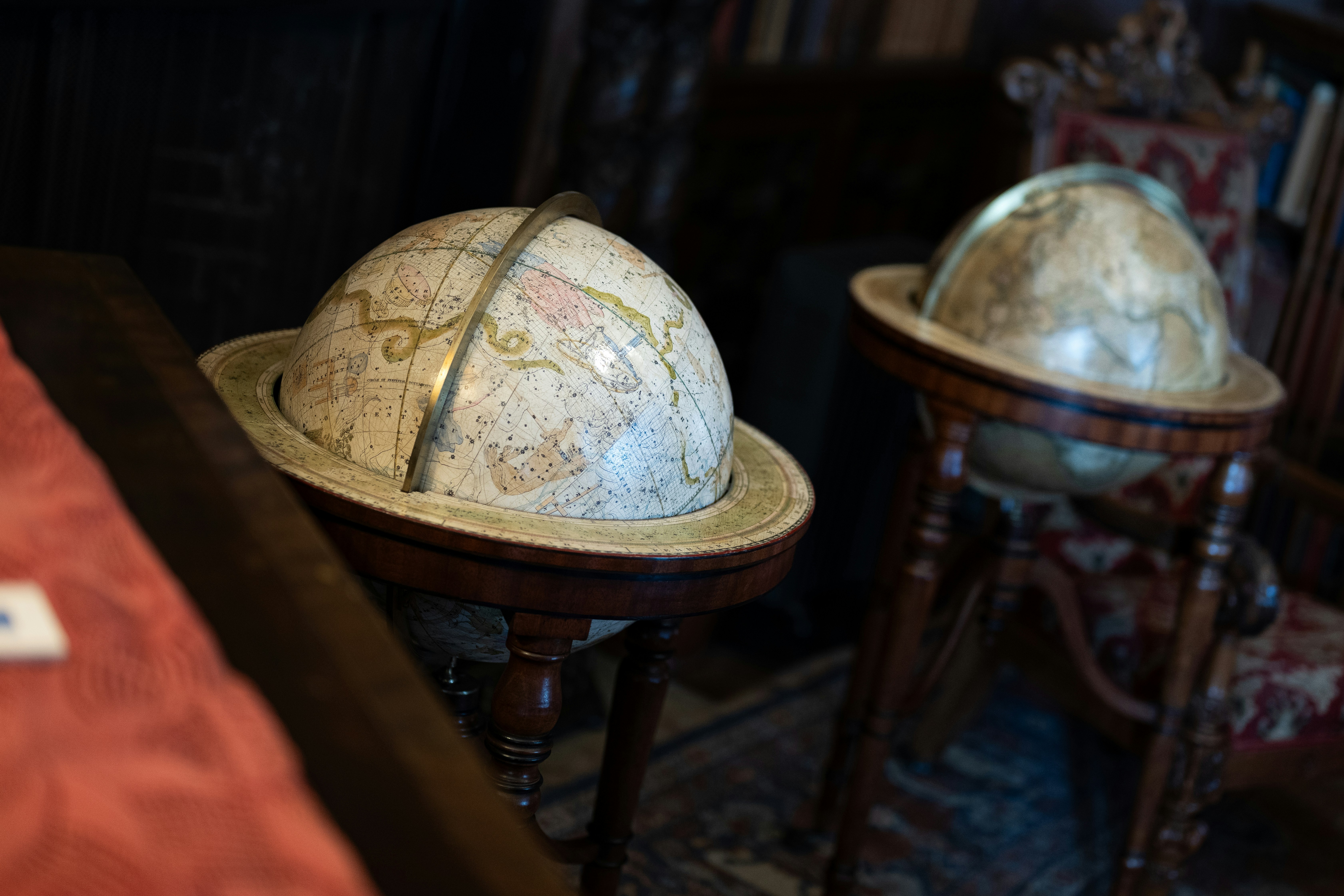 Globe Study in a Dim Room: A Quiet Portrait of Antiquity